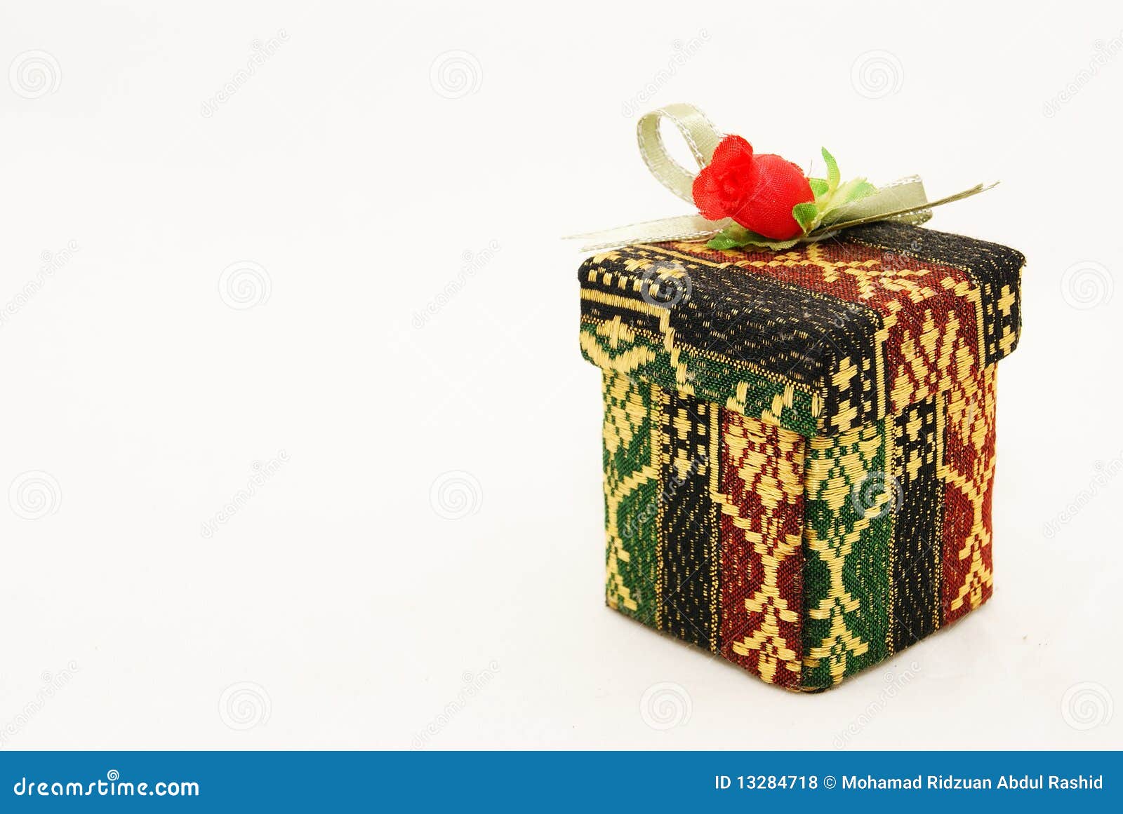 Batik Gift Box stock photo. Image of container, light - 13284718