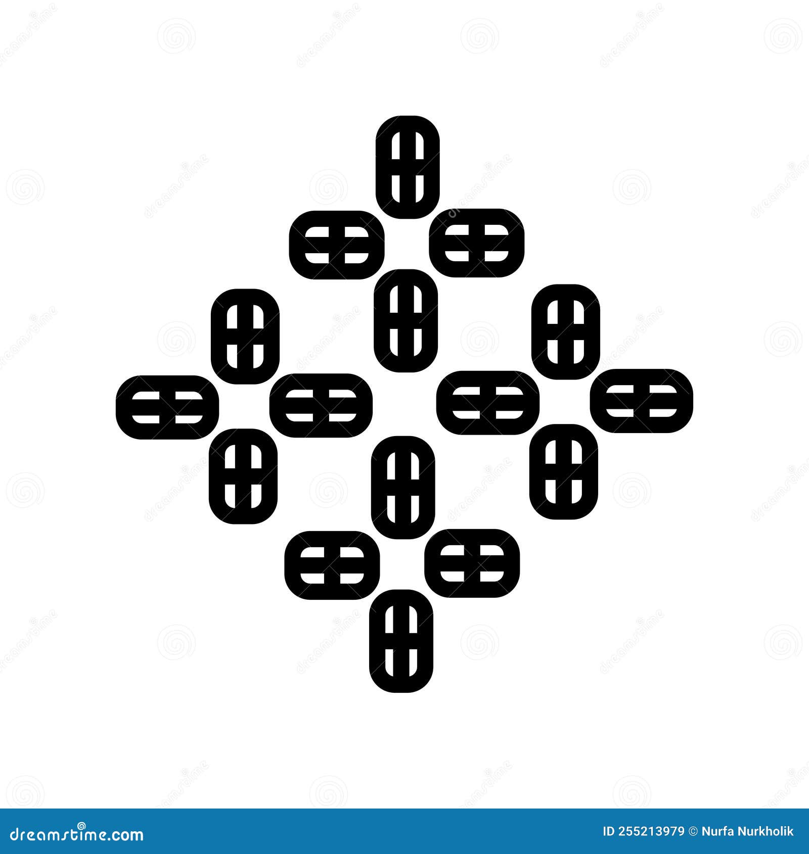 Batik Icon Design Vector Illustration Stock Vector - Illustration of ...