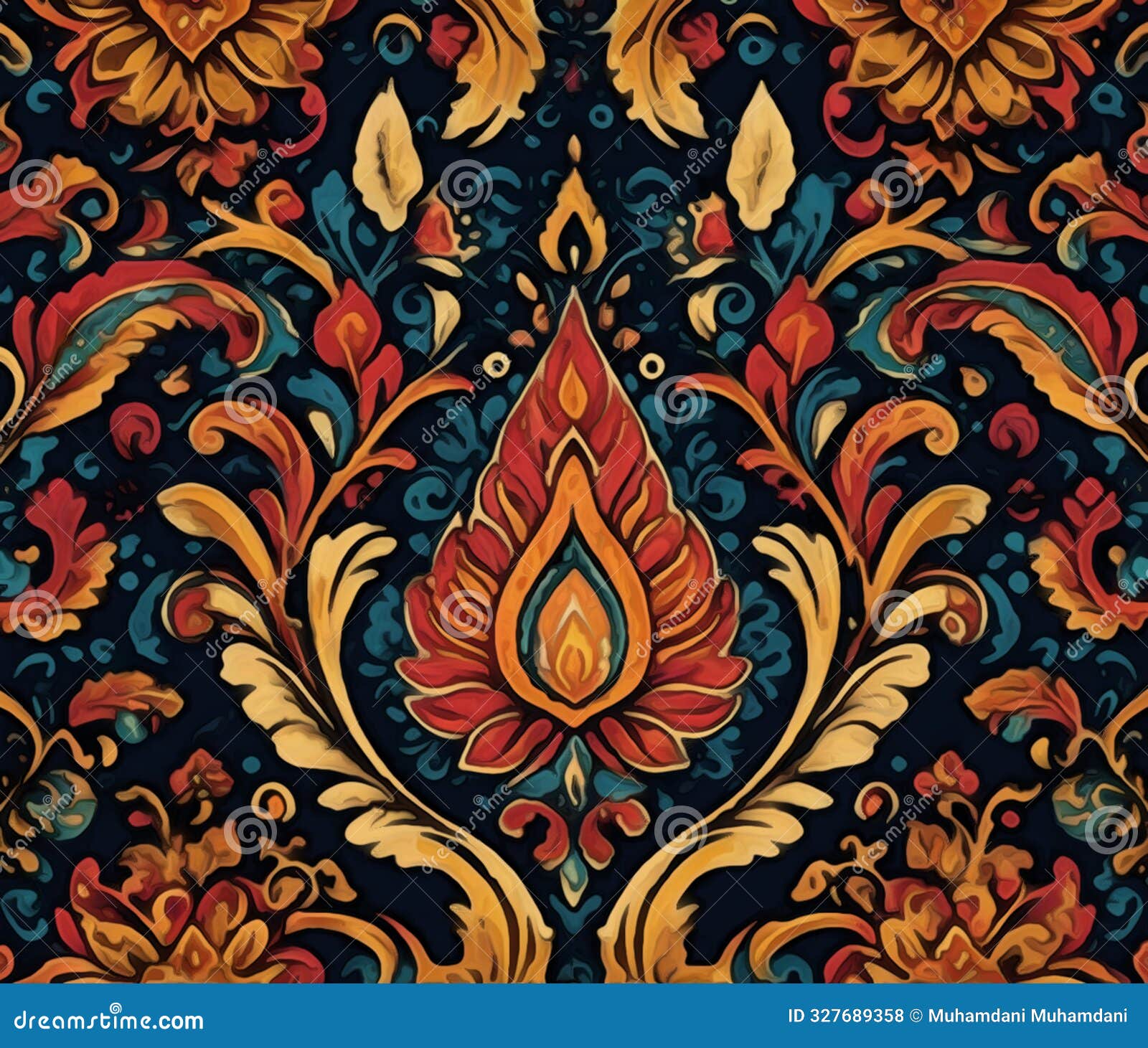 Batik of Indonesia Fabric Pattern Stock Photo - Image of ornate ...