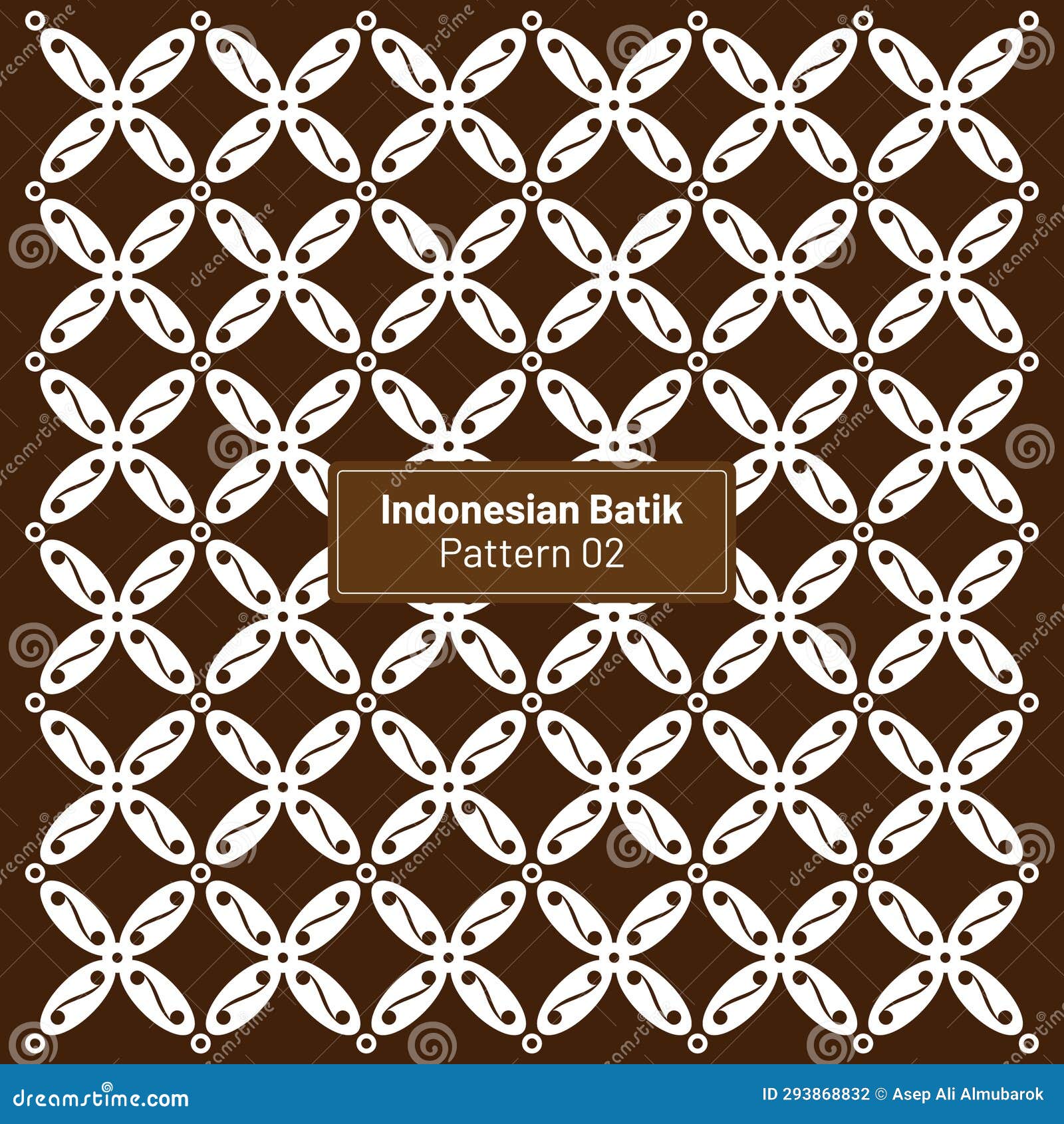 Vector Batik Indonesia Unique Seamless Pattern Stock Vector ...