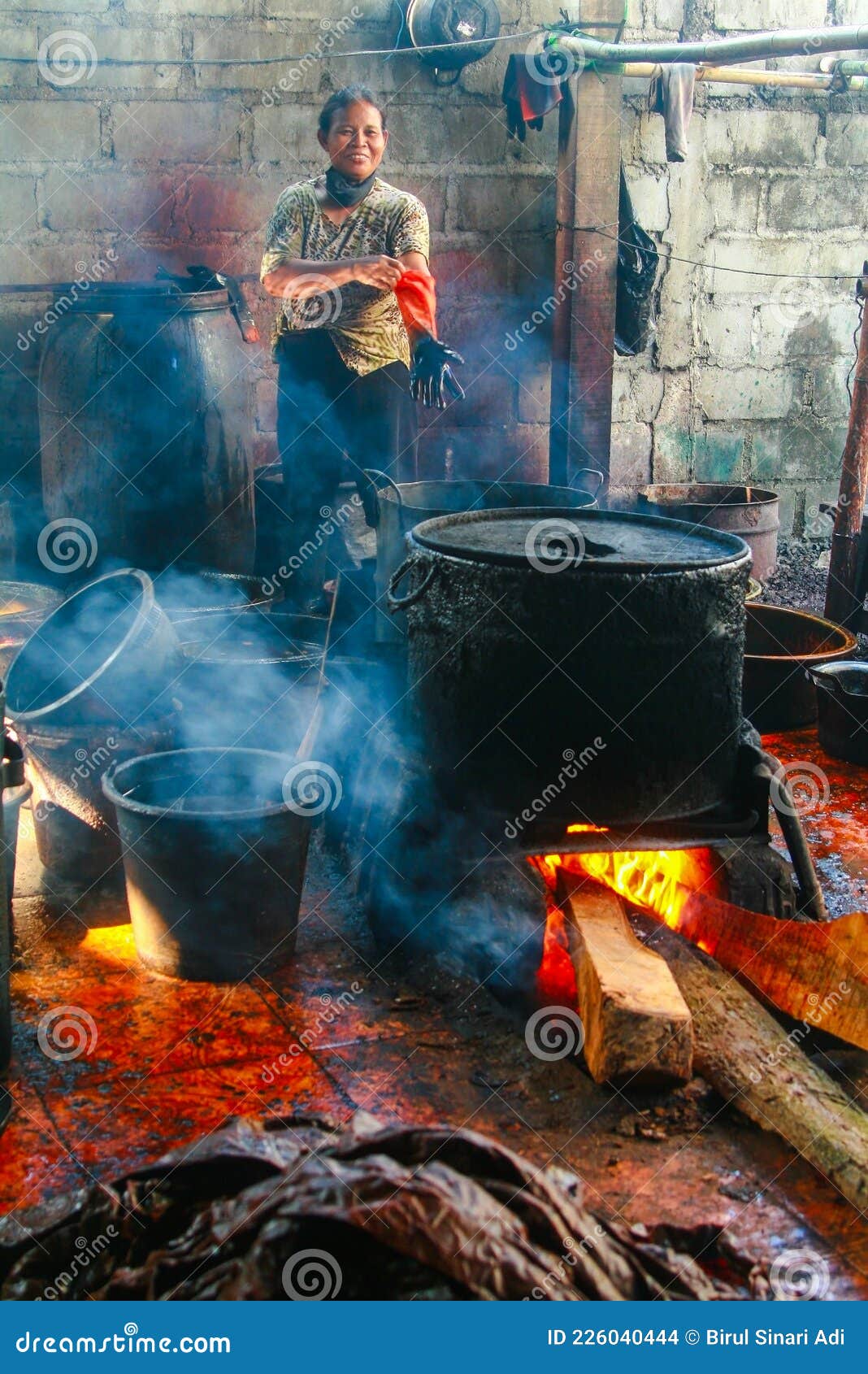 Man Washing Batik Editorial Photo | CartoonDealer.com #38378643