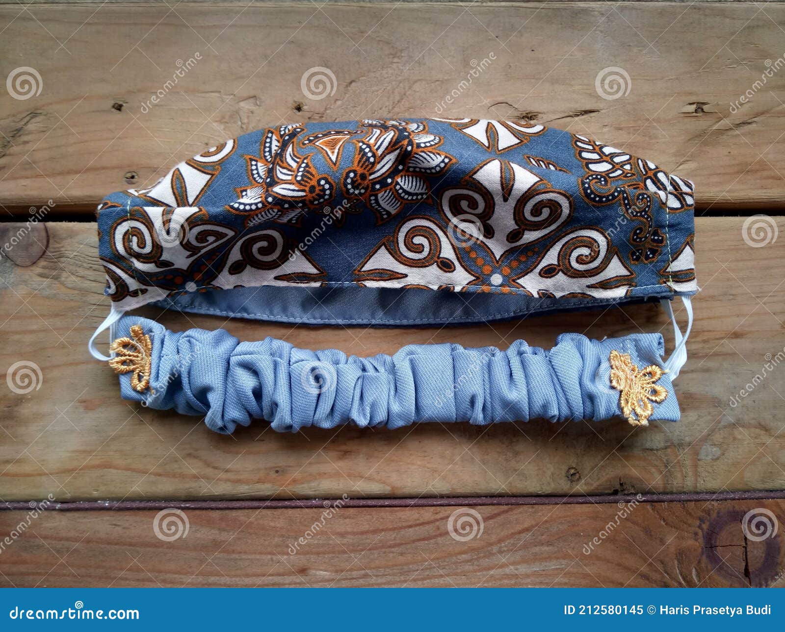Batik mask for woman stock image. Image of motif, healthy - 212580145