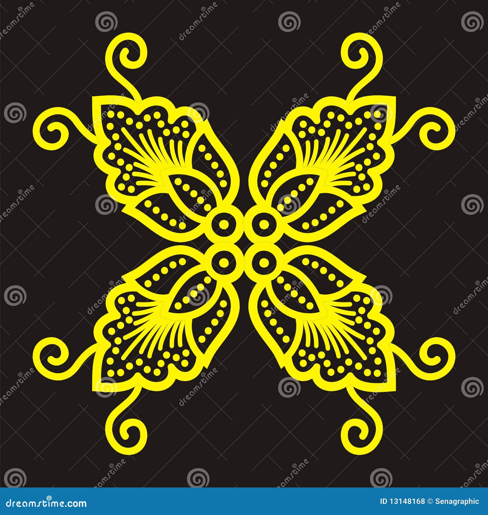 Batik Motive Stock Image | CartoonDealer.com #13149139