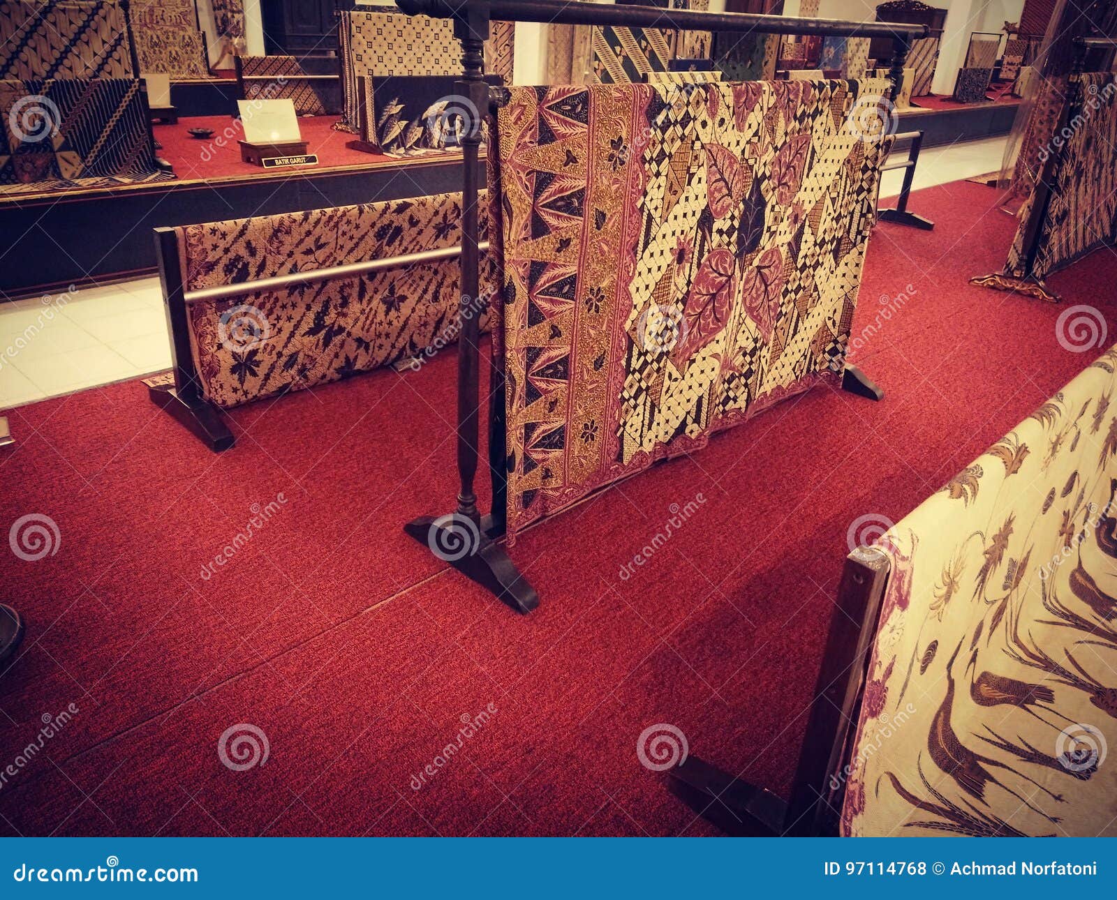 Batik museum editorial stock photo. Image of display - 97114768