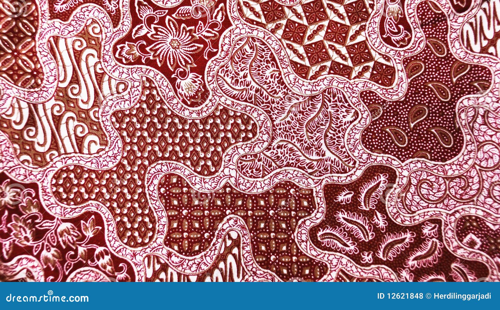Batik Pattern stock photo. Image of pattern, asia, clothing - 12621848