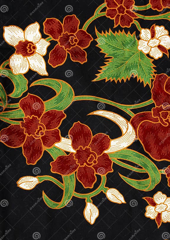 Batik pattern, Malaysia stock photo. Image of natural - 13342234
