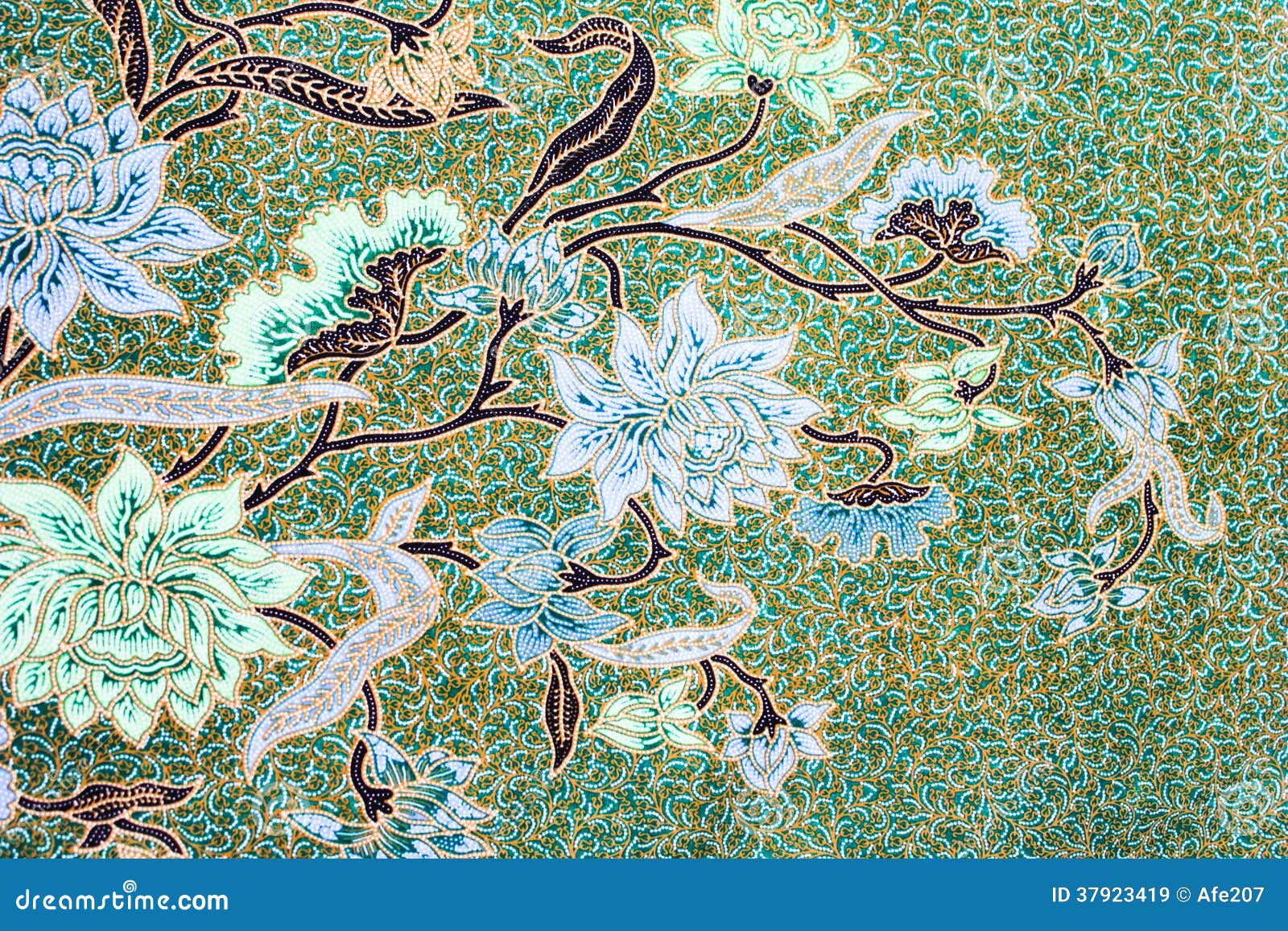 Batik Sarong Pattern Background in Thailand, Traditional Batik Stock ...