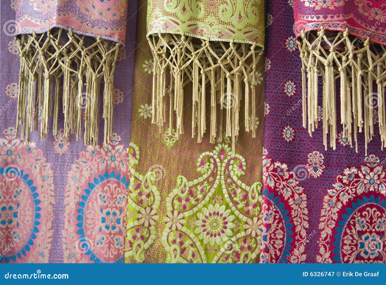 Batik sarongs stock image. Image of texture, travel, design - 6326747