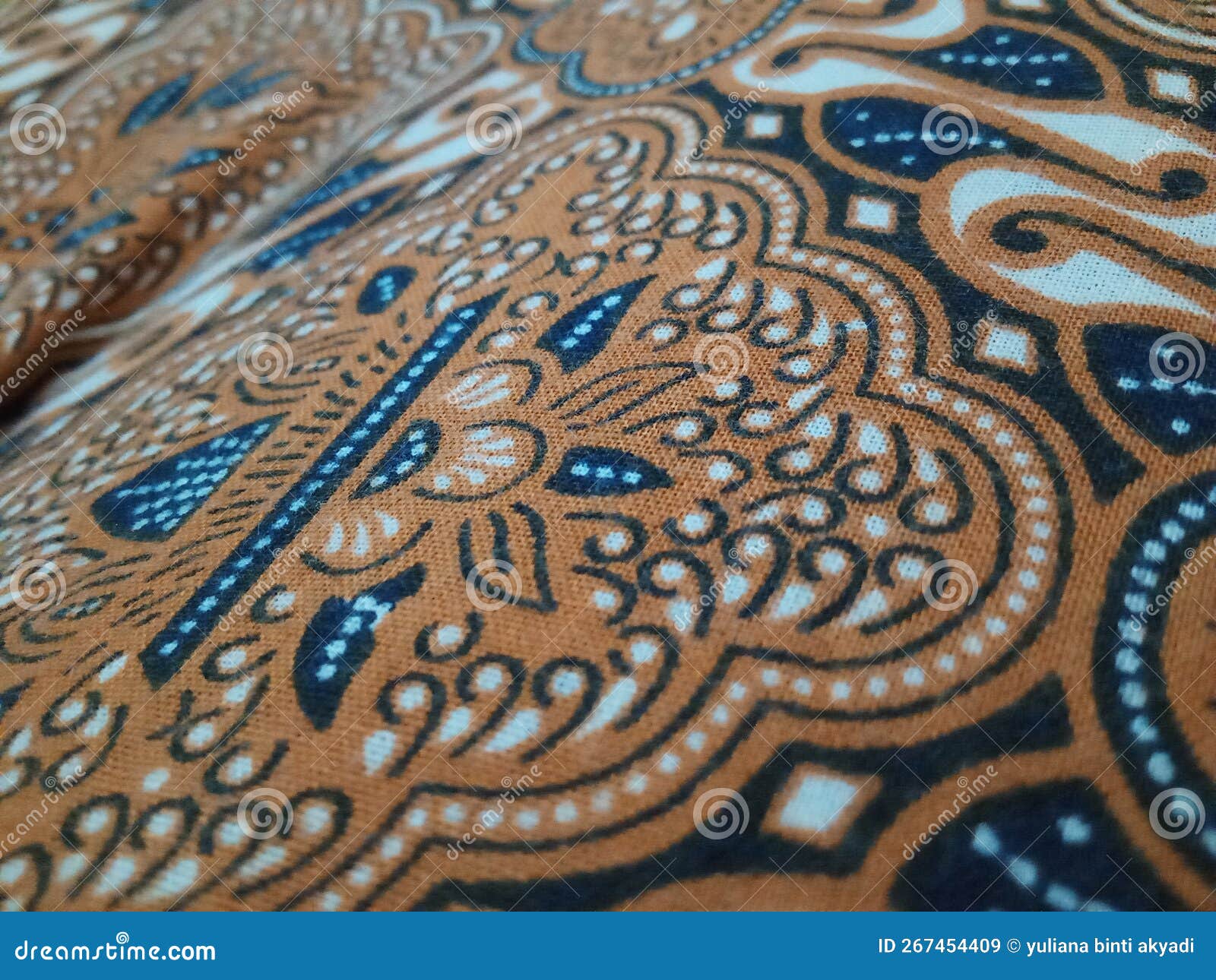 Indonesian Batik, the One of Culture from Jawa Stock Image - Image of ...