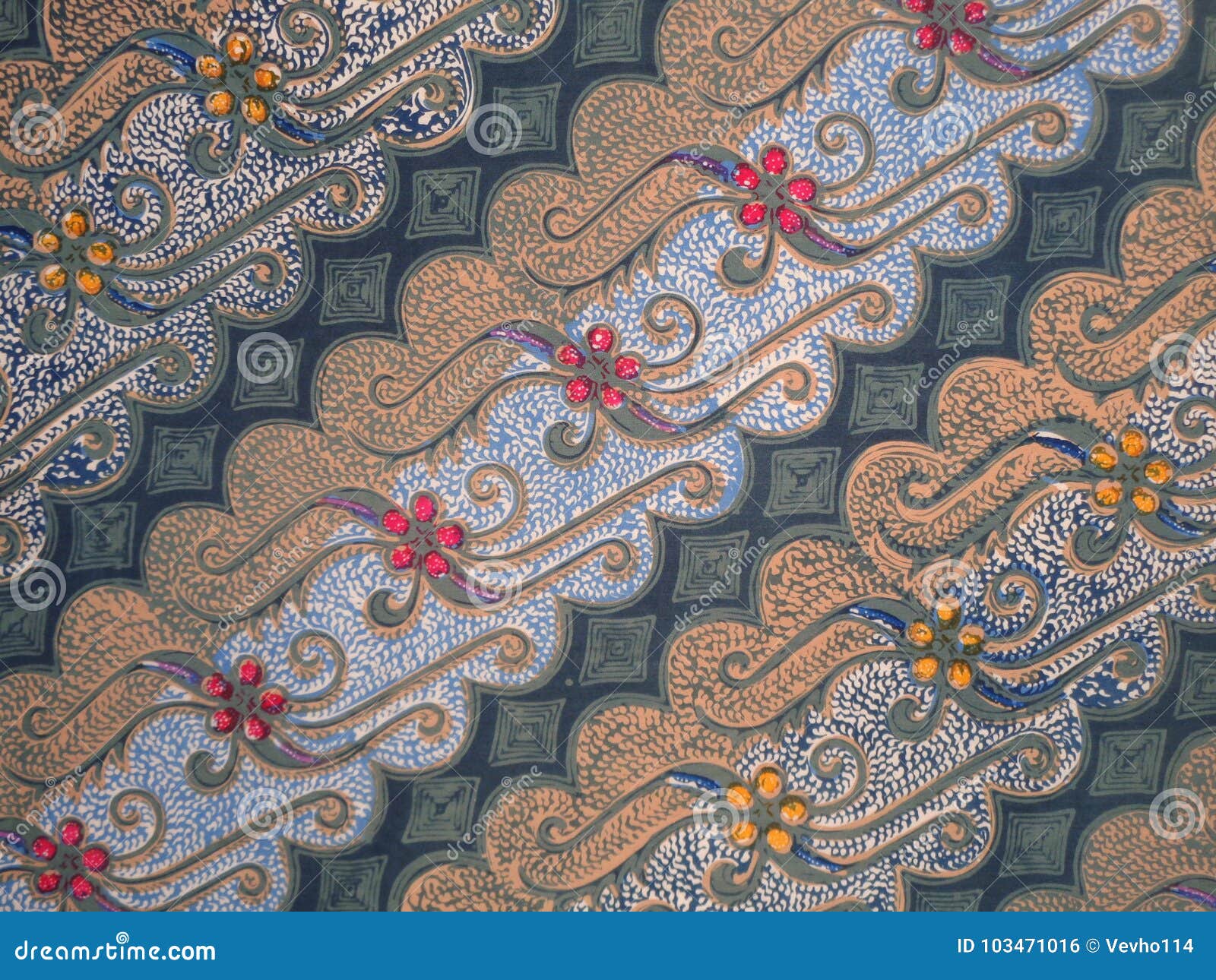 Batik texture stock photo. Image of fabric, abstract - 103471016