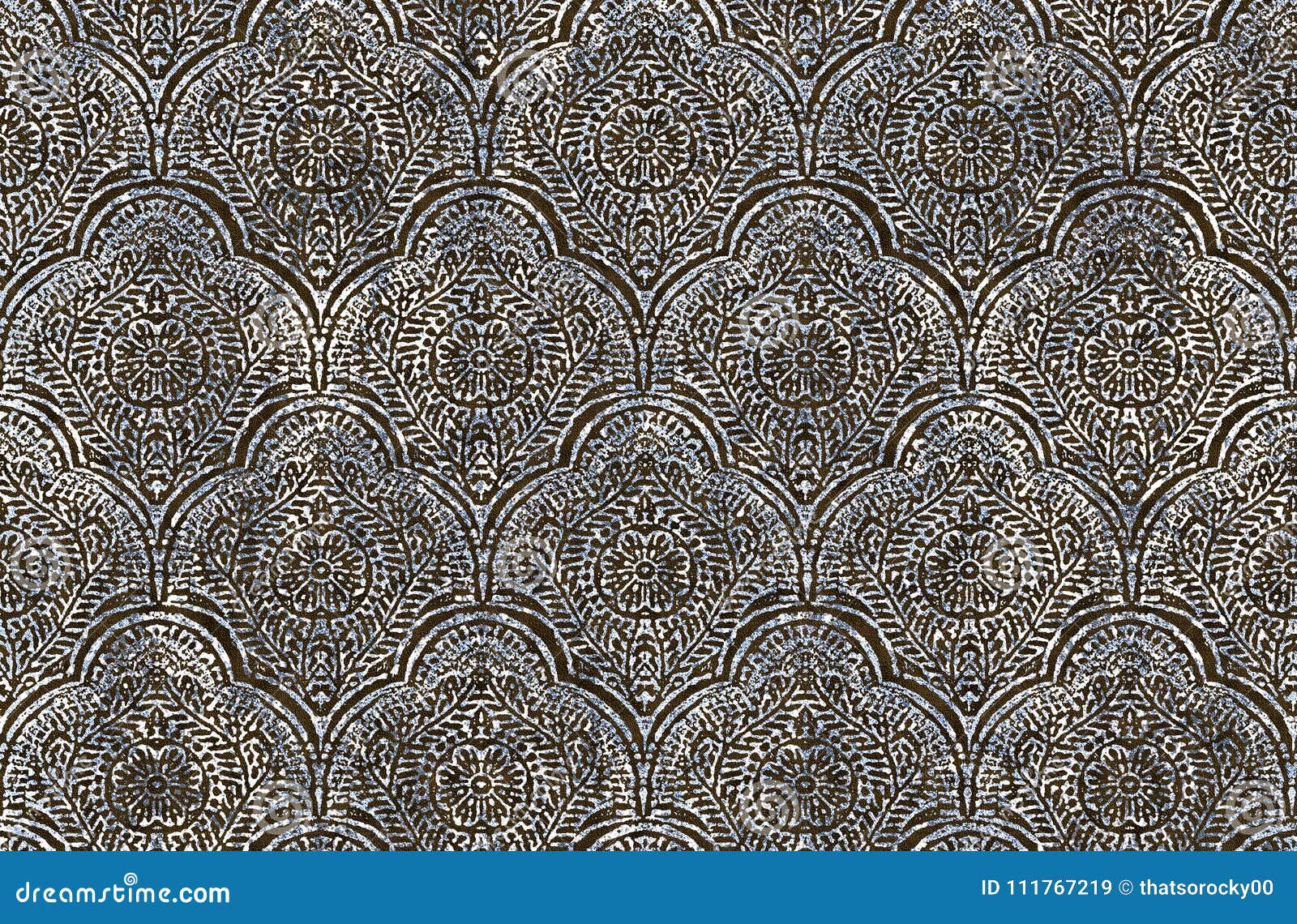 Batik Texture Repeat Modern Pattern Design Stock Illustration ...