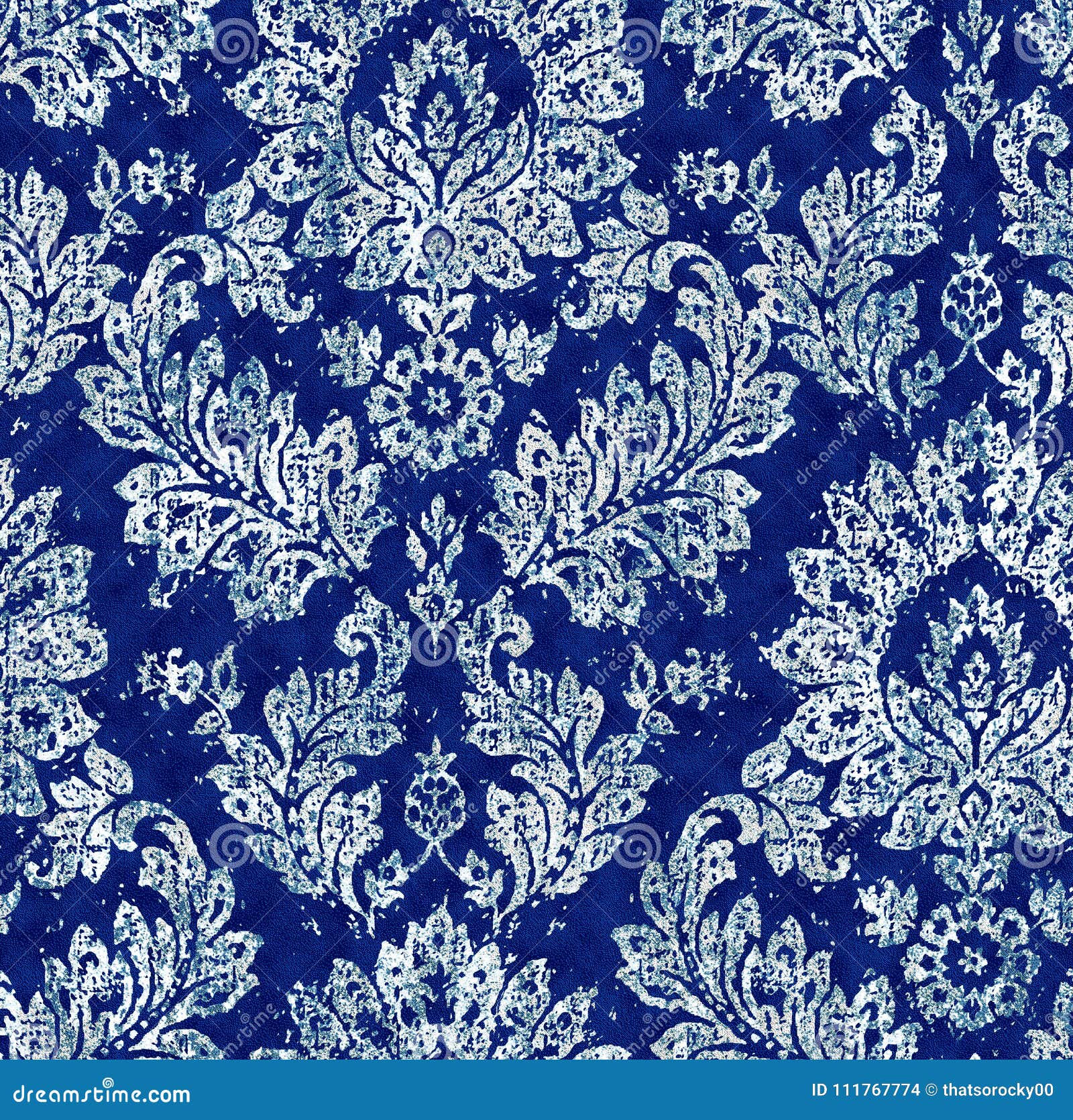 Batik Texture Repeat Modern Pattern Design Stock Illustration ...