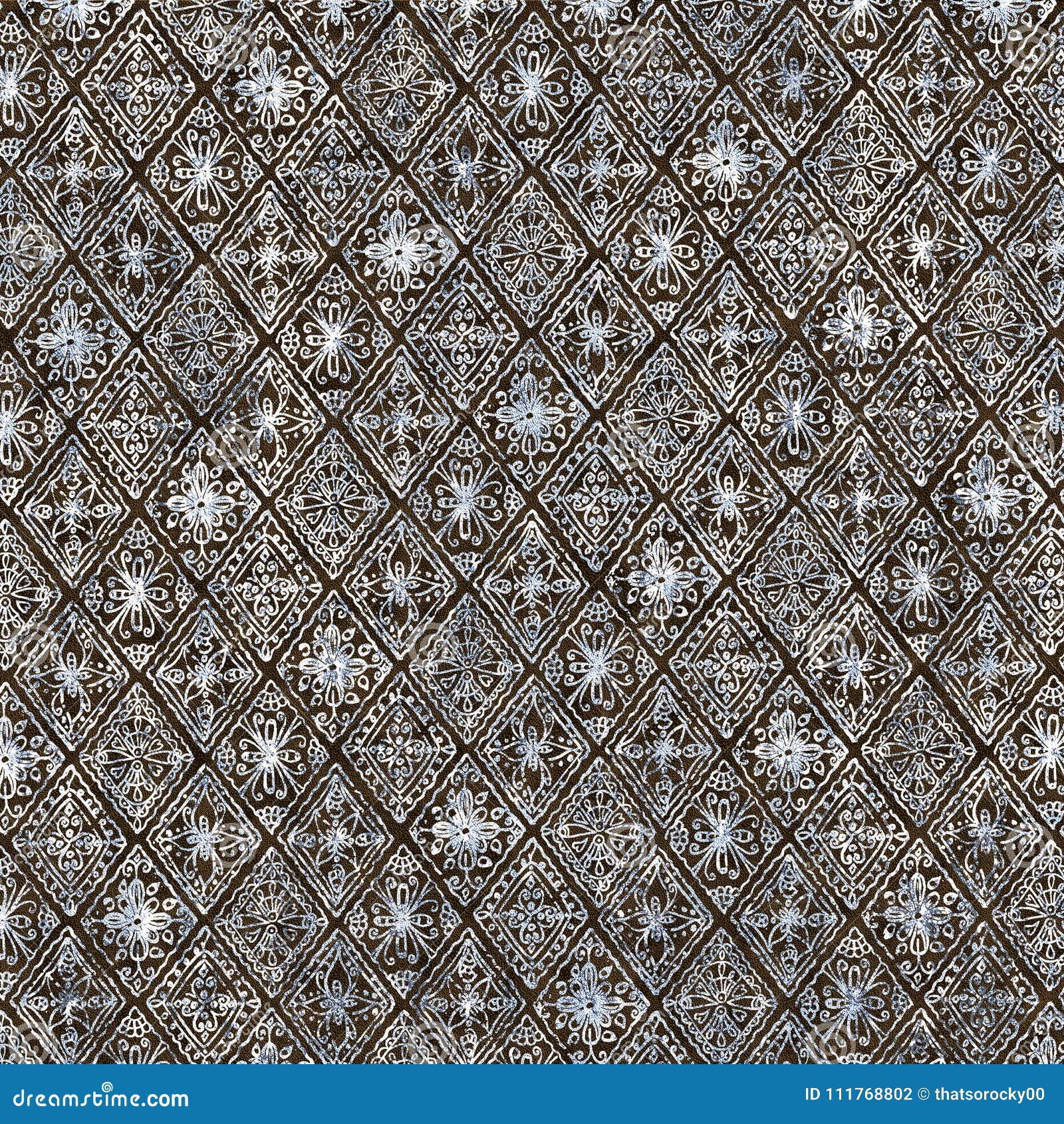 Batik Texture Repeat Modern Pattern Design Stock Illustration ...