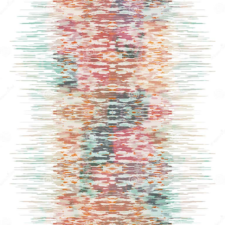 Batik Tie Dye Texture Repeat Modern Pattern Design Stock Illustration ...