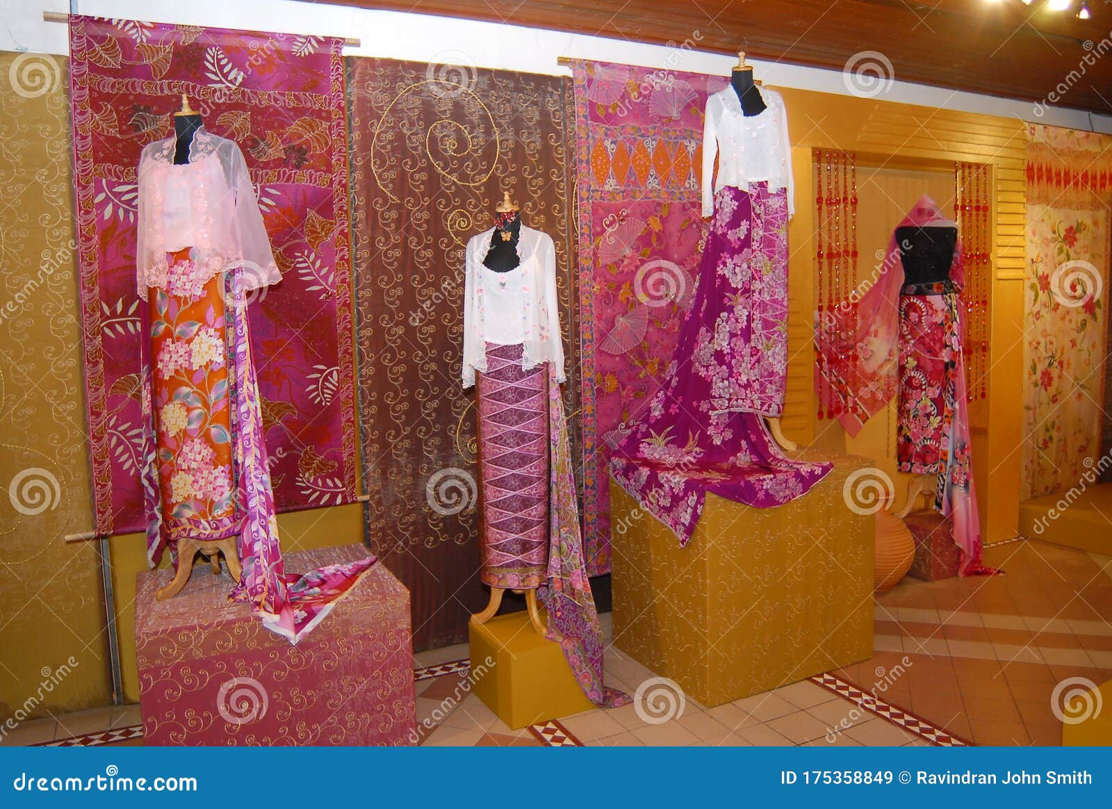 Batik editorial stock image. Image of colours, craft - 175358849