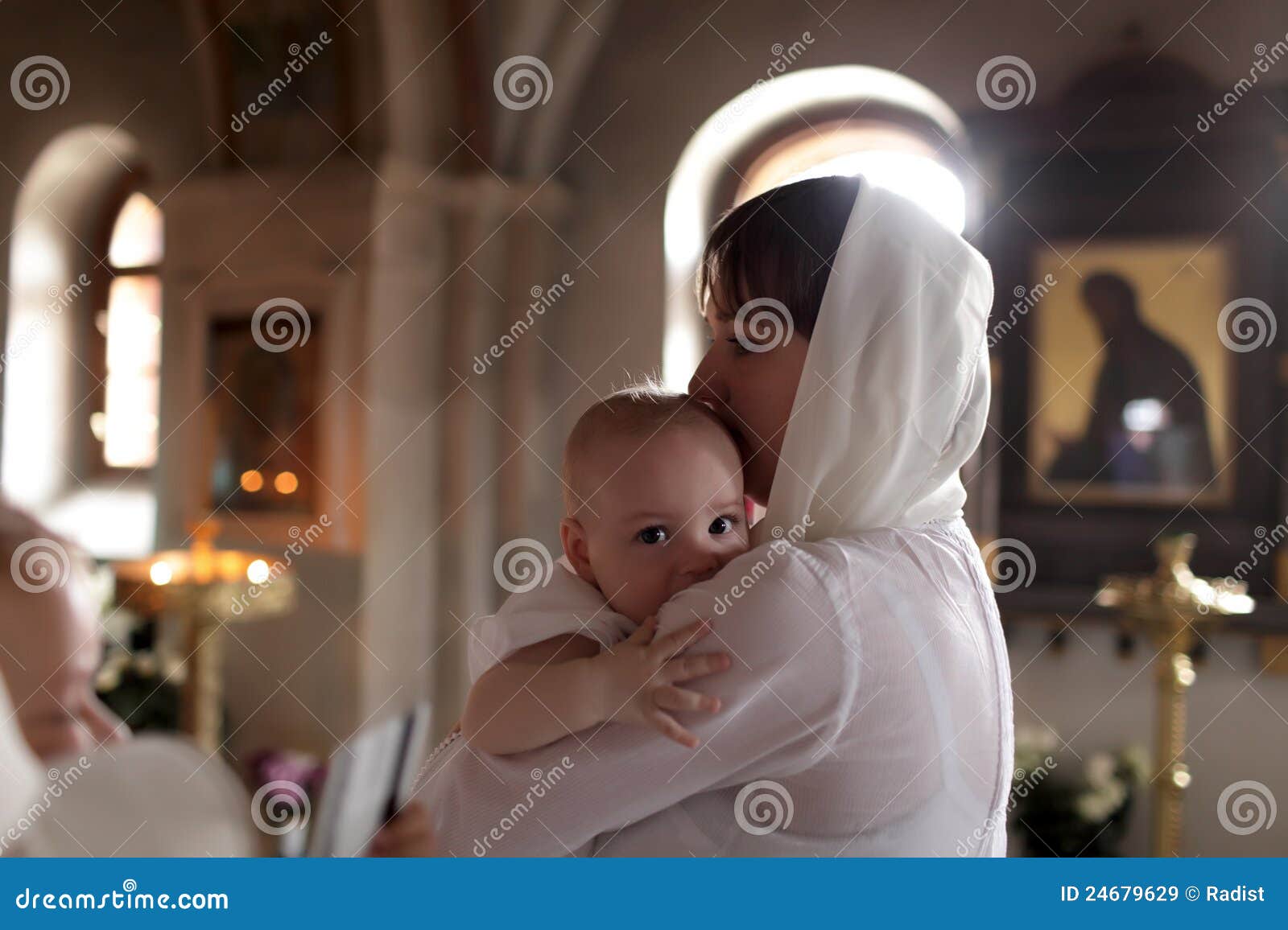 Batismo imagem de stock. Imagem de batismo, infância - 24679629