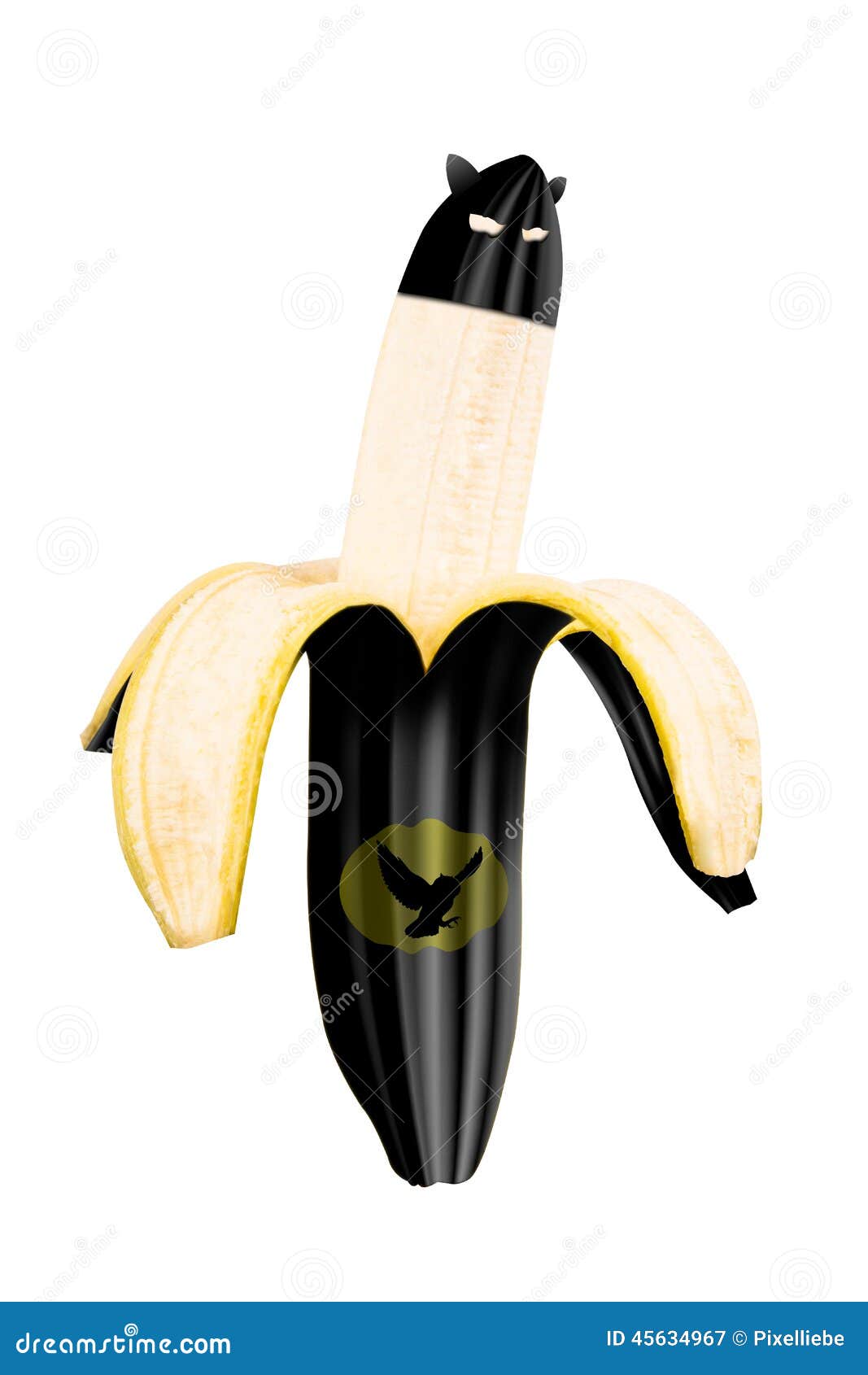 Batman banana stock image. Image of black, batman, funny - 45634967