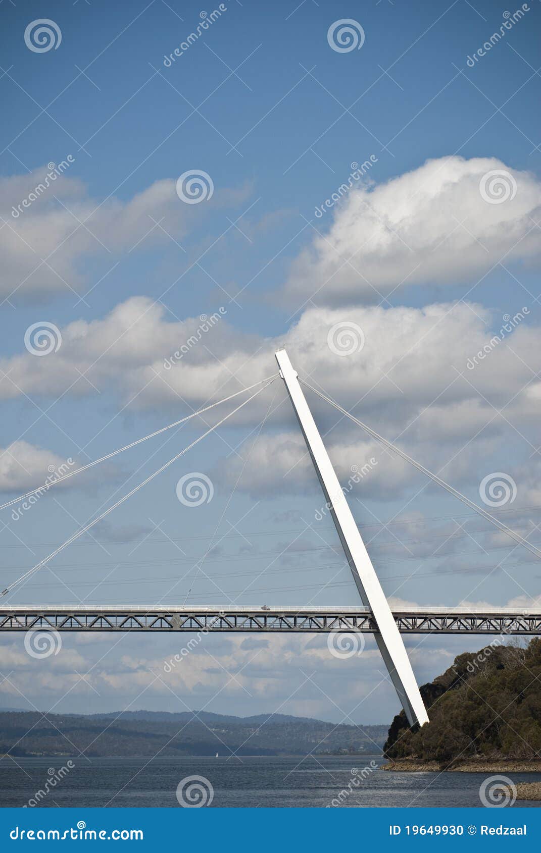 Batman Bridge Crossing Tamar River, Tasmania Stock Photo - Image of ...