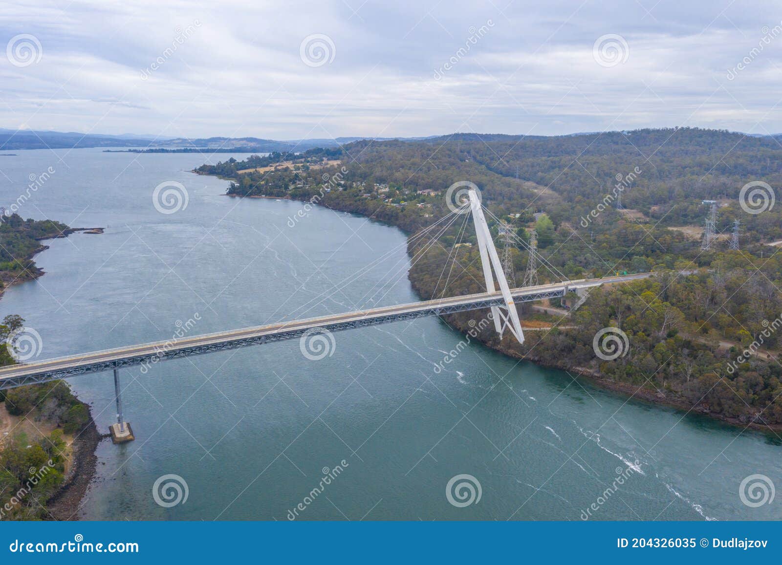 Batman Bridge in Tasmania, Australia Editorial Image - Image of ...