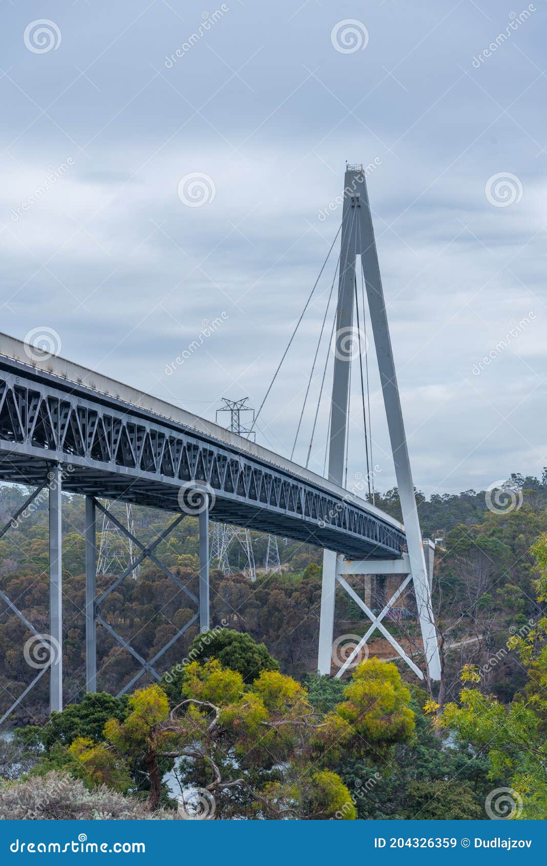 Batman Bridge in Tasmania, Australia Stock Image - Image of shore ...