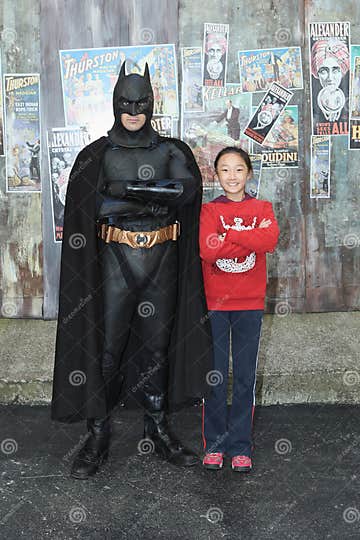 Batman with child editorial stock image. Image of joint - 21705804