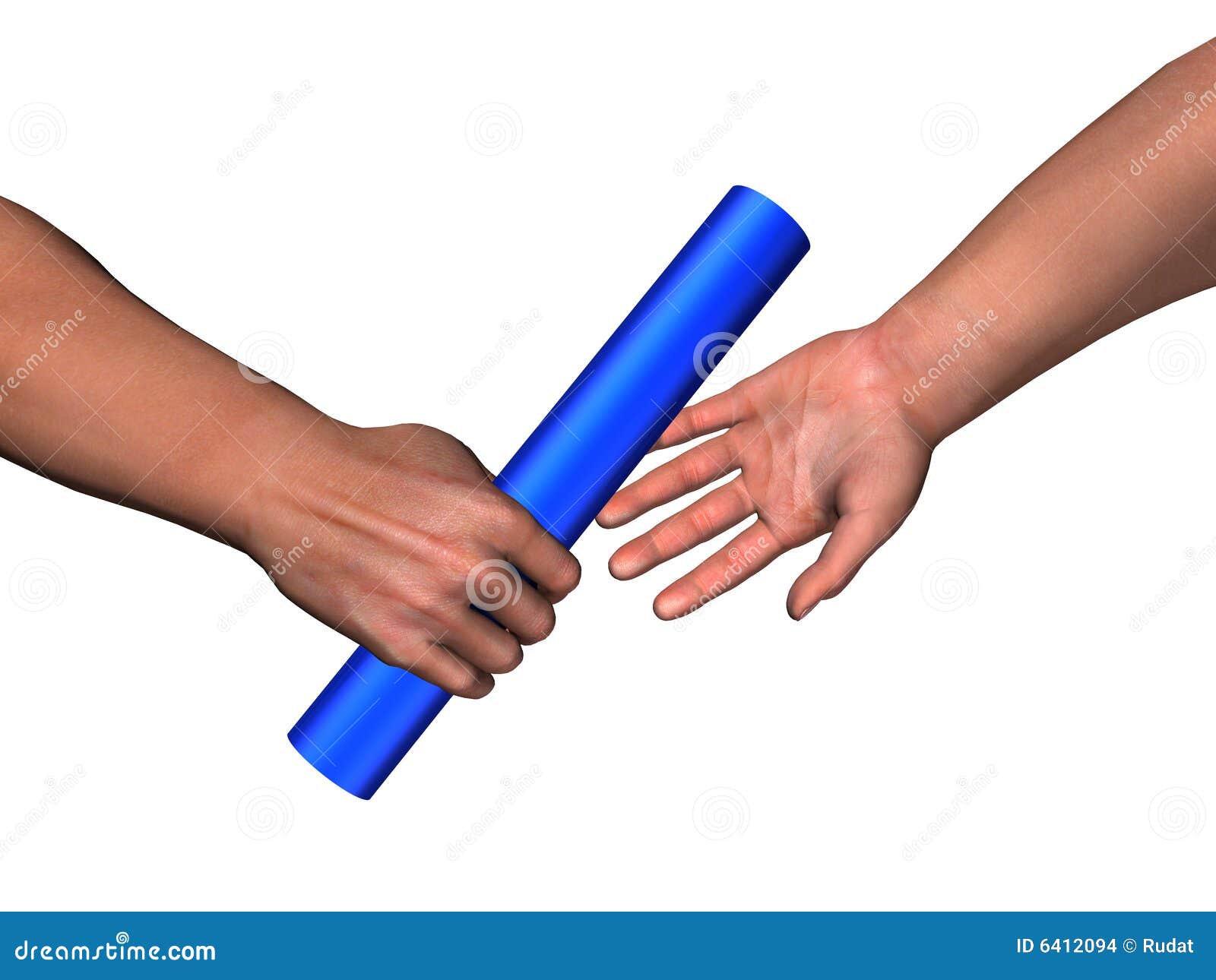 Handing Over The Baton Royalty-Free Stock Image | CartoonDealer.com ...