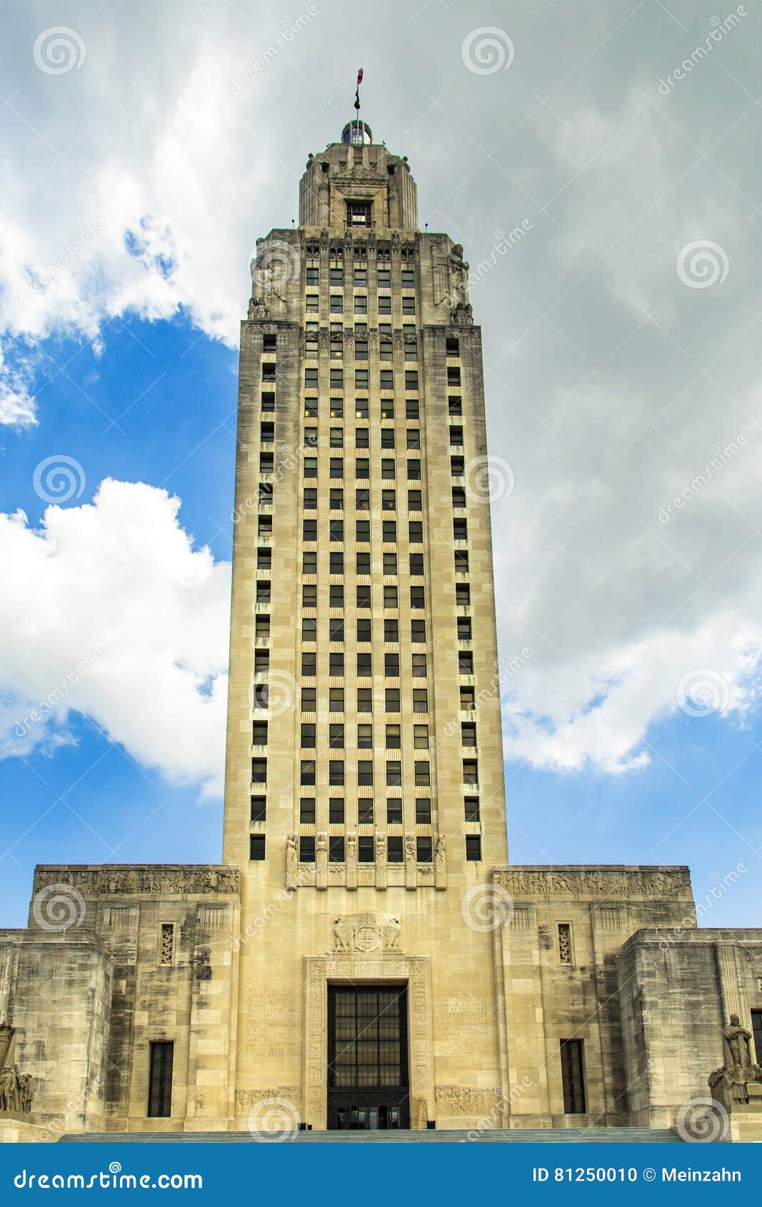 Baton Rouge, Louisiana - State Capitol Stock Photo - Image of ...