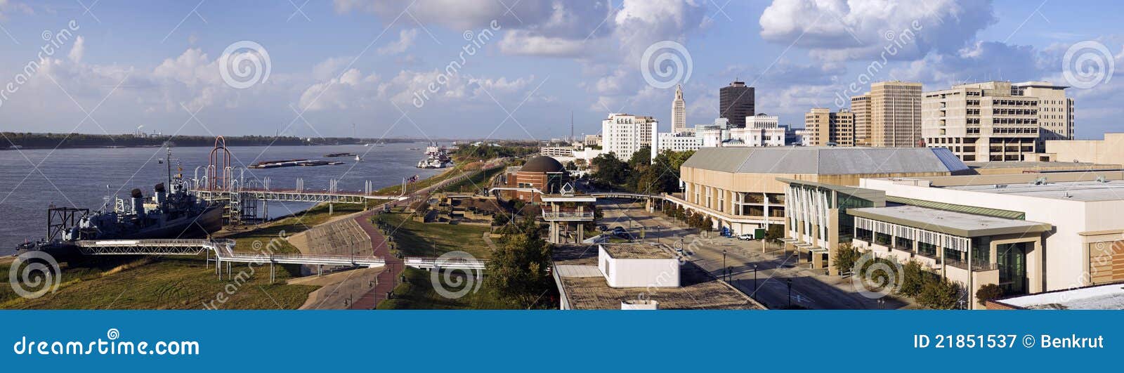 Baton Rouge Panorama stock image. Image of state, panorama - 21851537