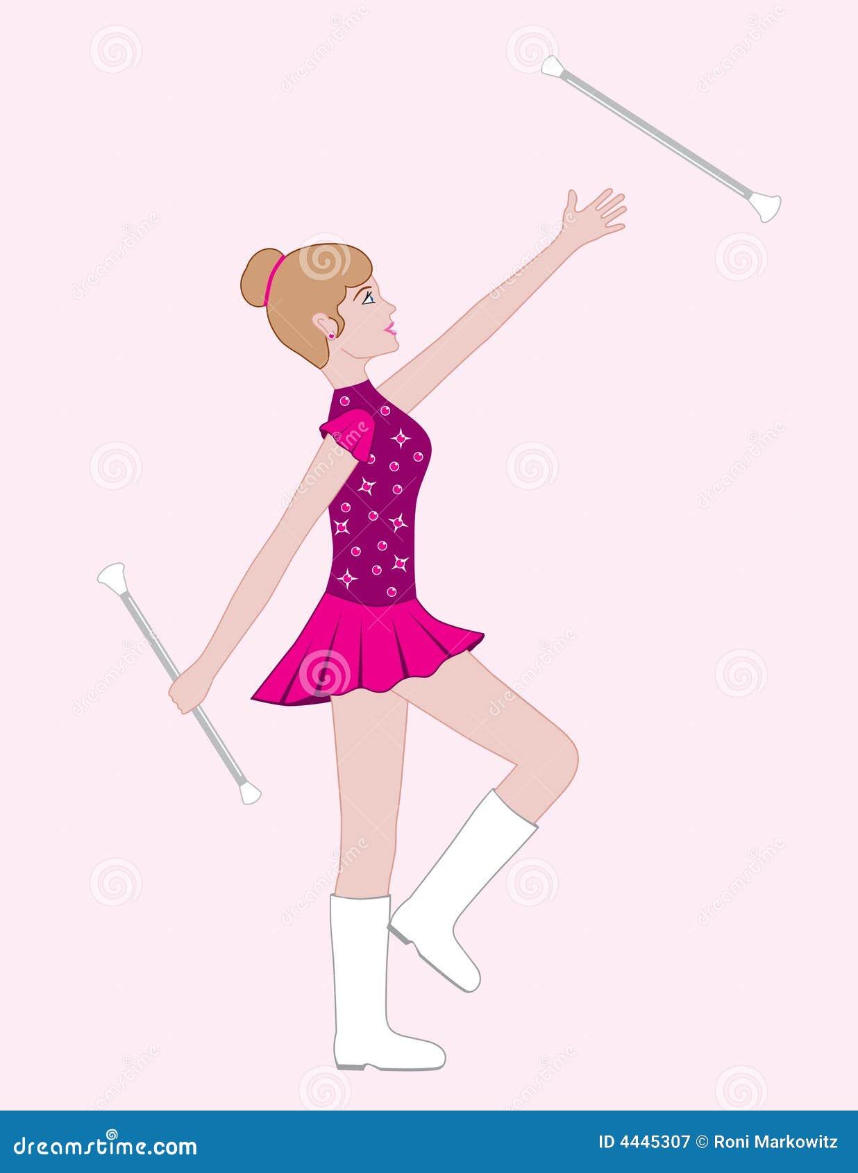 Twirling Clipart