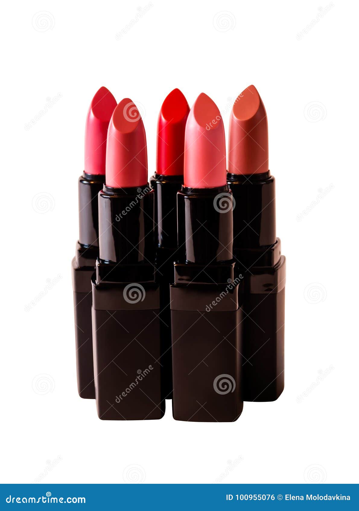 Batons Isolados No Fundo Branco Foto de Stock - Imagem de forma, estilo ...