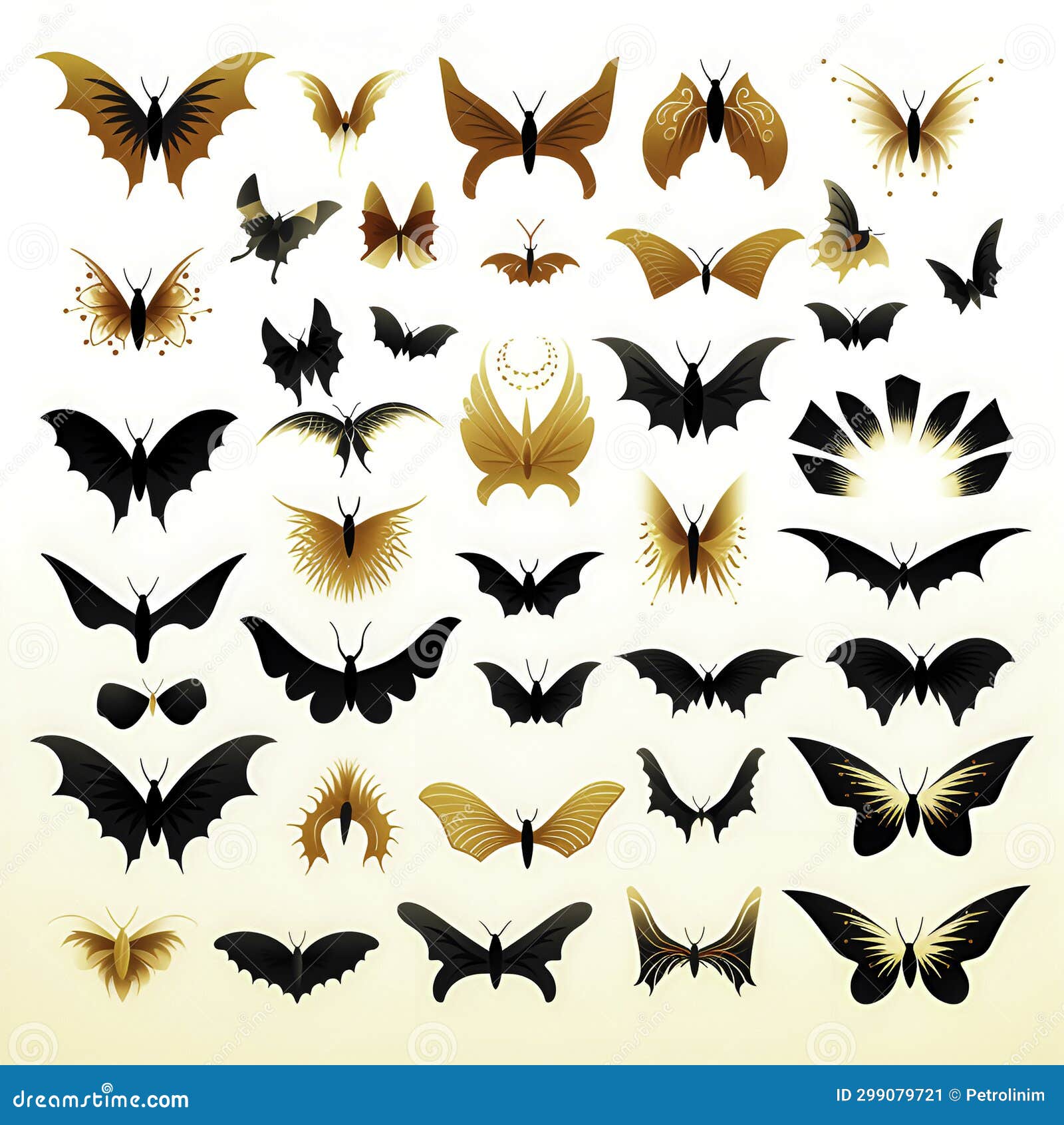 Bats Pattern on White Background Stock Illustration - Illustration of ...
