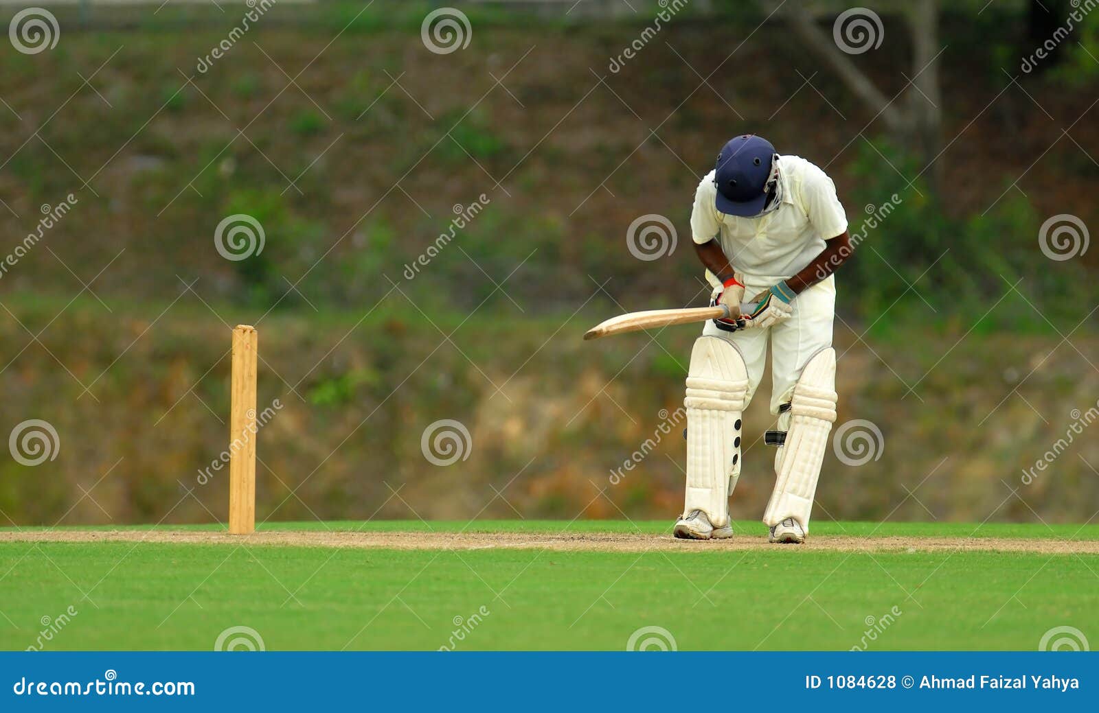A batsman stock photo. Image of cricketer, game, keeper - 1084628