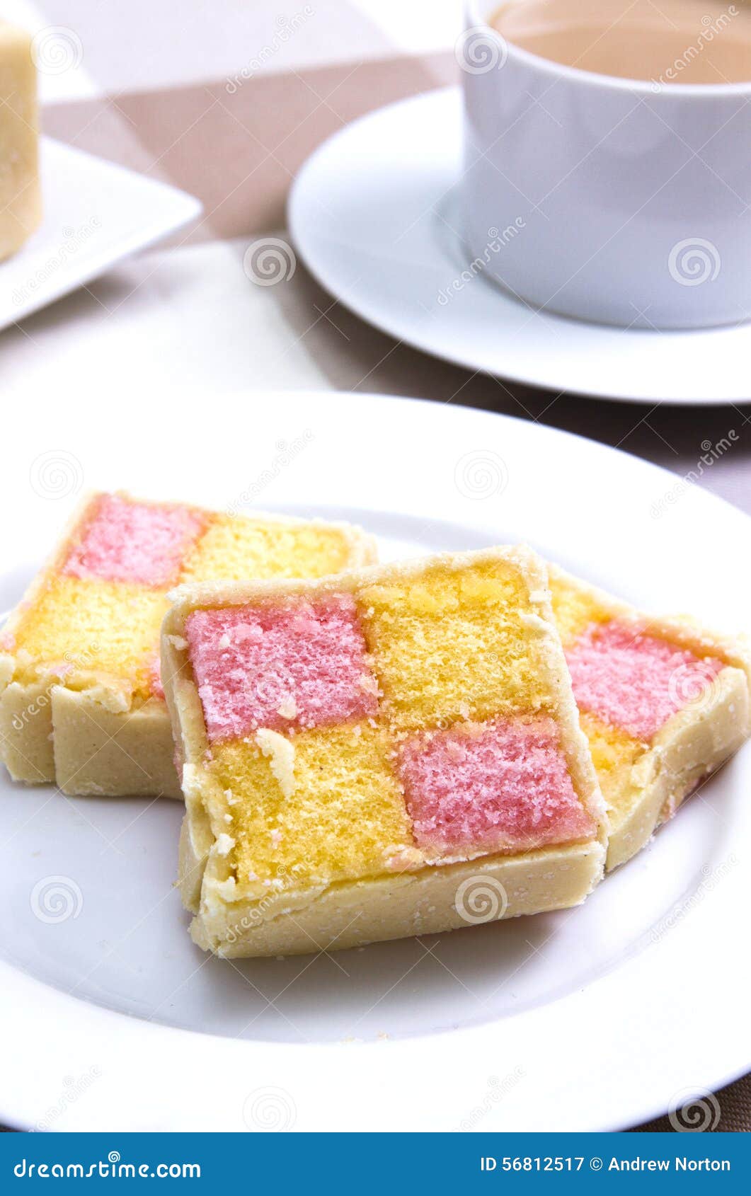 Battenberg Cake Stock Image | CartoonDealer.com #42335161