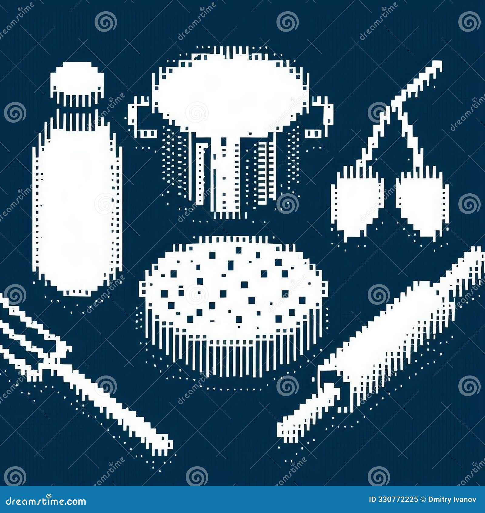 72 Batter ASCII Art Batter Depicted Usi Stock Illustration ...