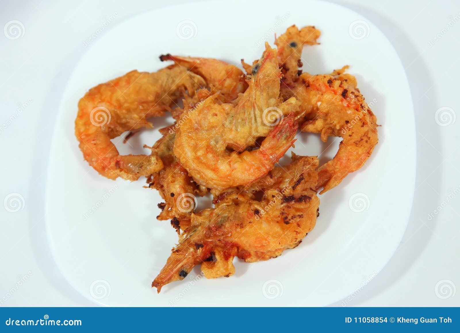 Batter fried prawns stock photo. Image of fried, preparation - 11058854