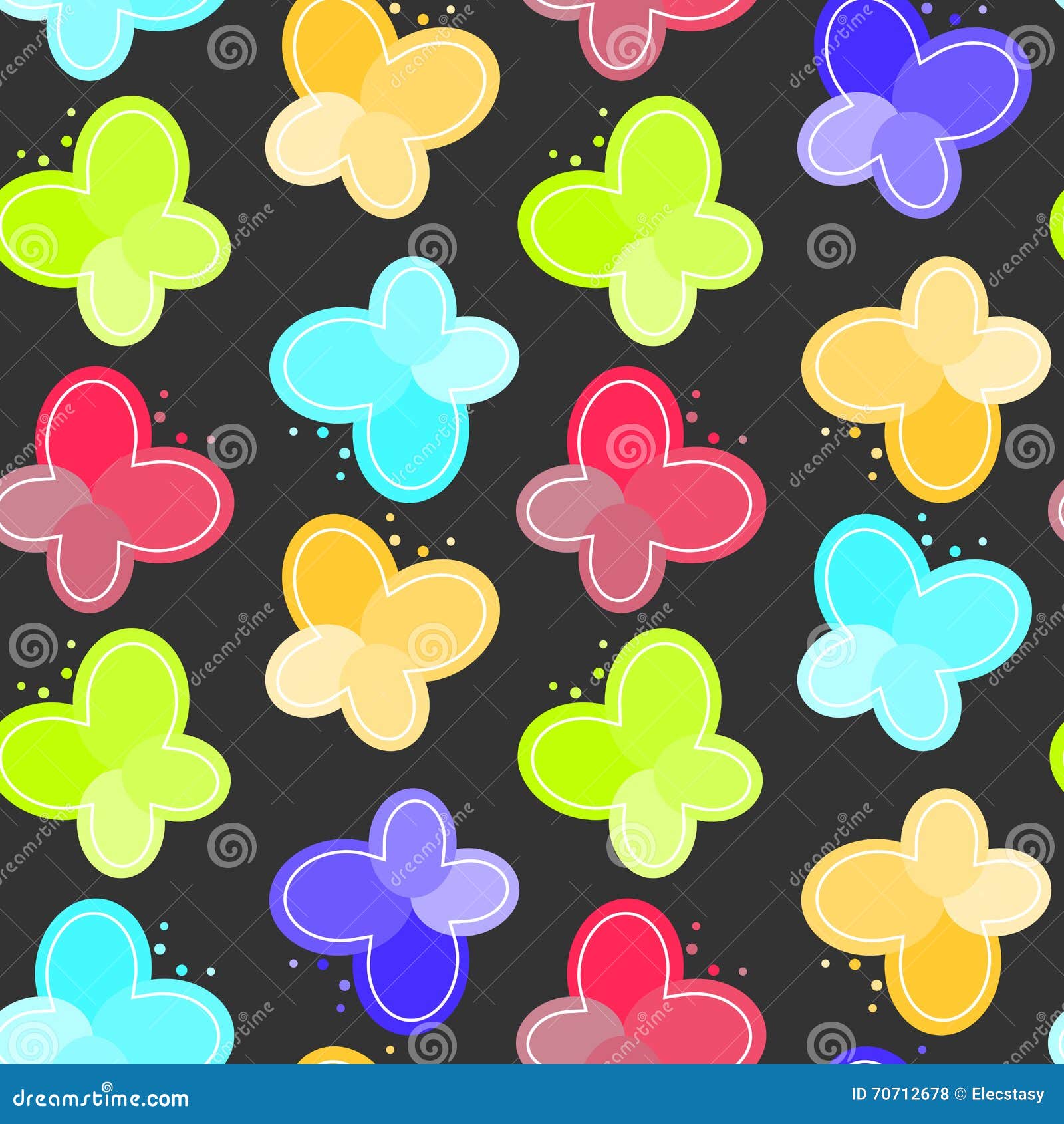 Batter pattern stock vector. Illustration of insect, graphic - 70712678