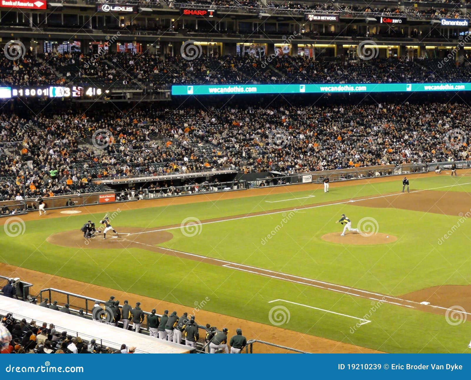 Batter Waits on Incoming Pitch from Pitcher Editorial Stock Image ...