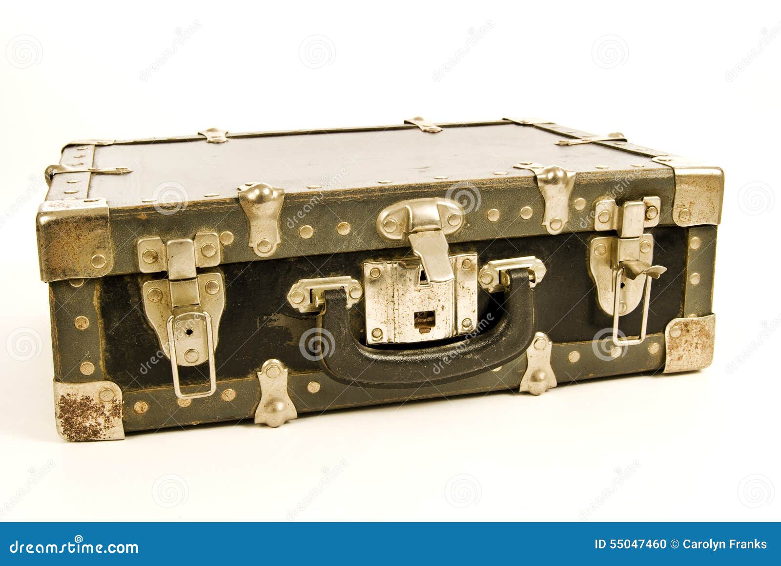 Battered Old Case stock photo. Image of view, fashioned - 55047460