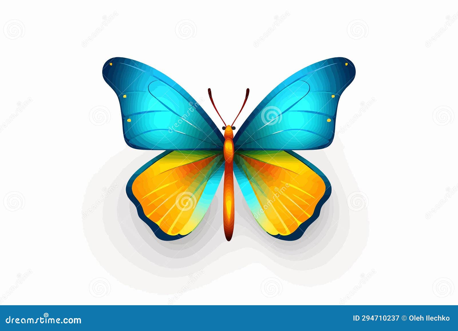 Batterfly Vector Flat Minimalistic Isolated Vector Style Illustration ...