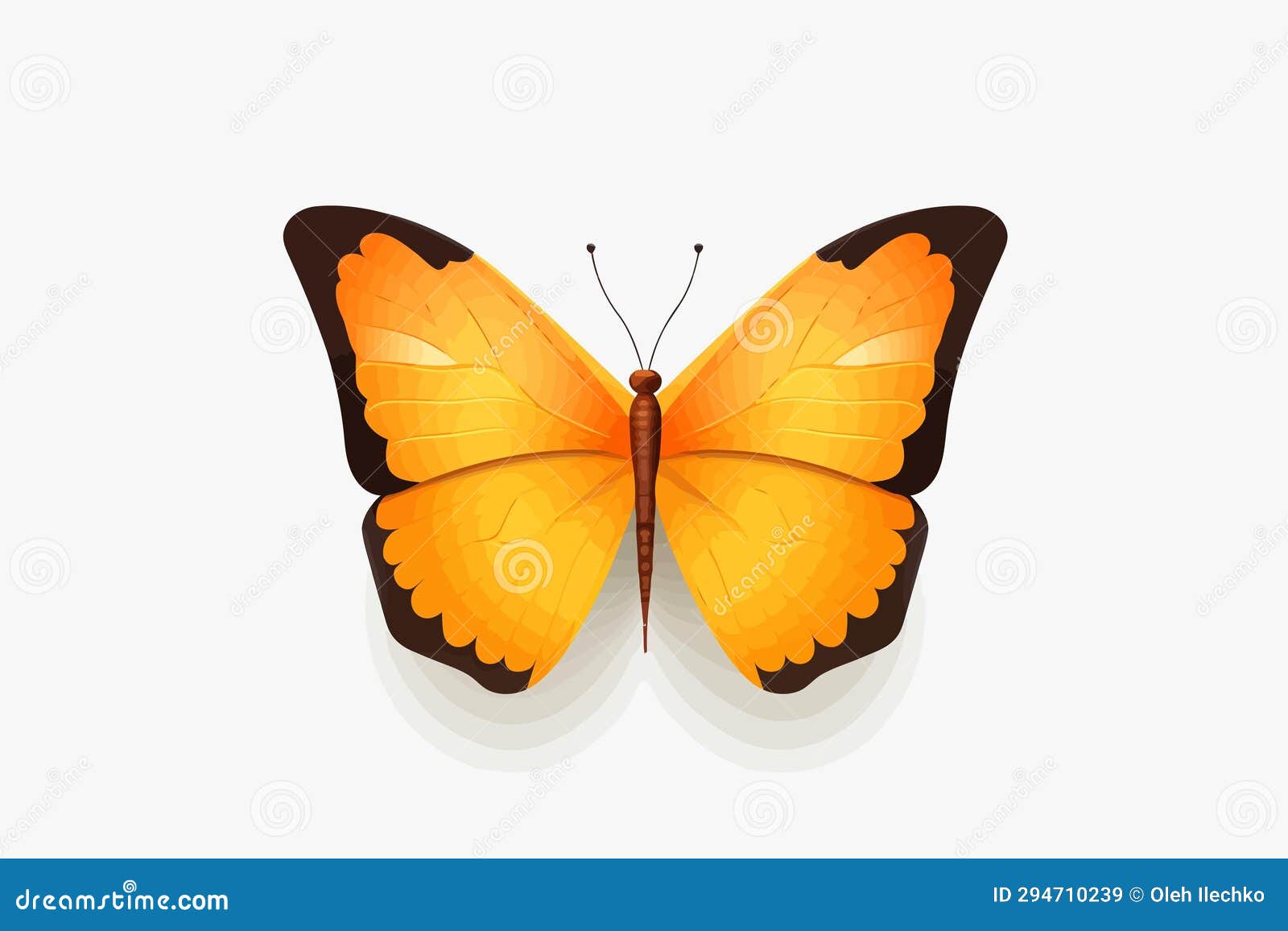 Batterfly Vector Flat Minimalistic Isolated Vector Style Illustration ...