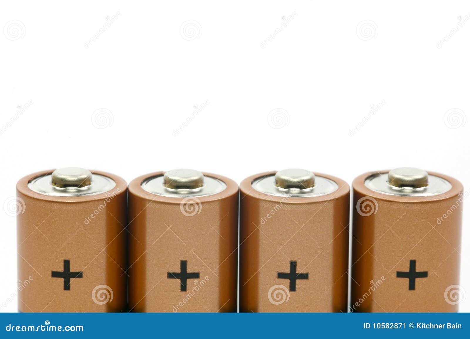 Batteries stock image. Image of isolated, energy, household - 10582871
