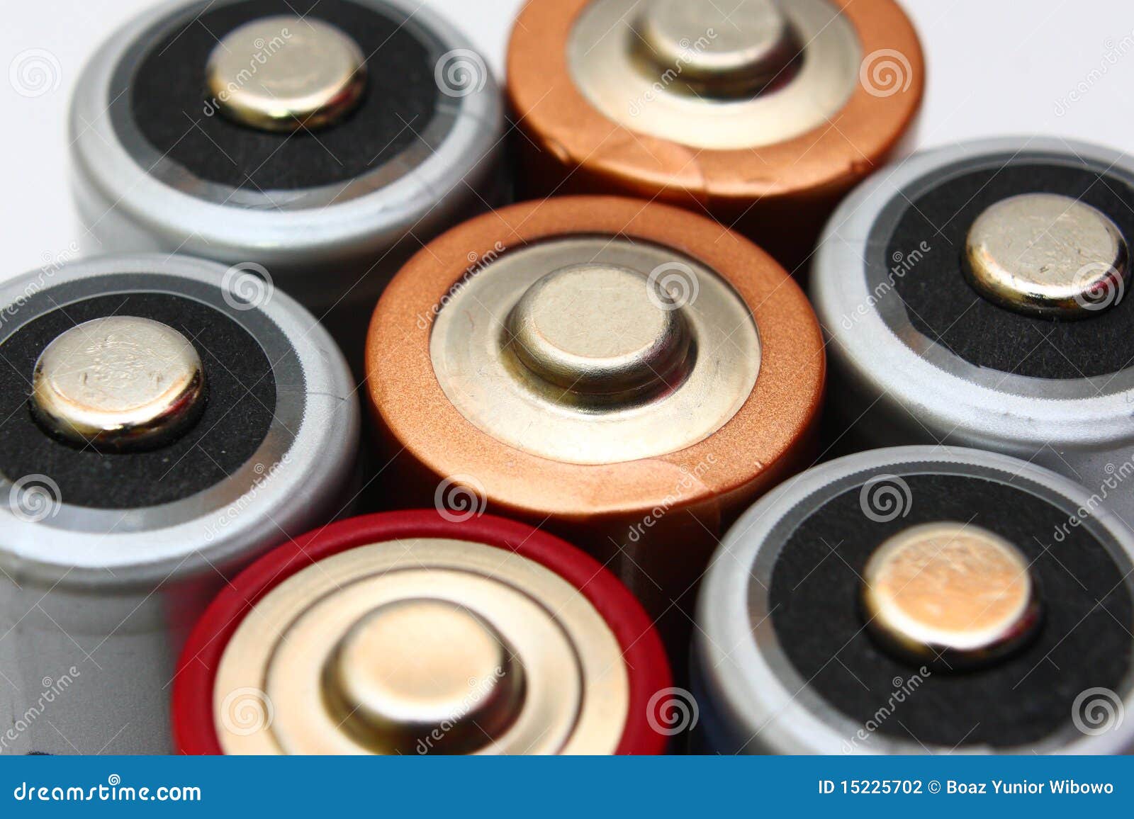 Batteries stock photo. Image of recharge, abstract, alkaline - 15225702