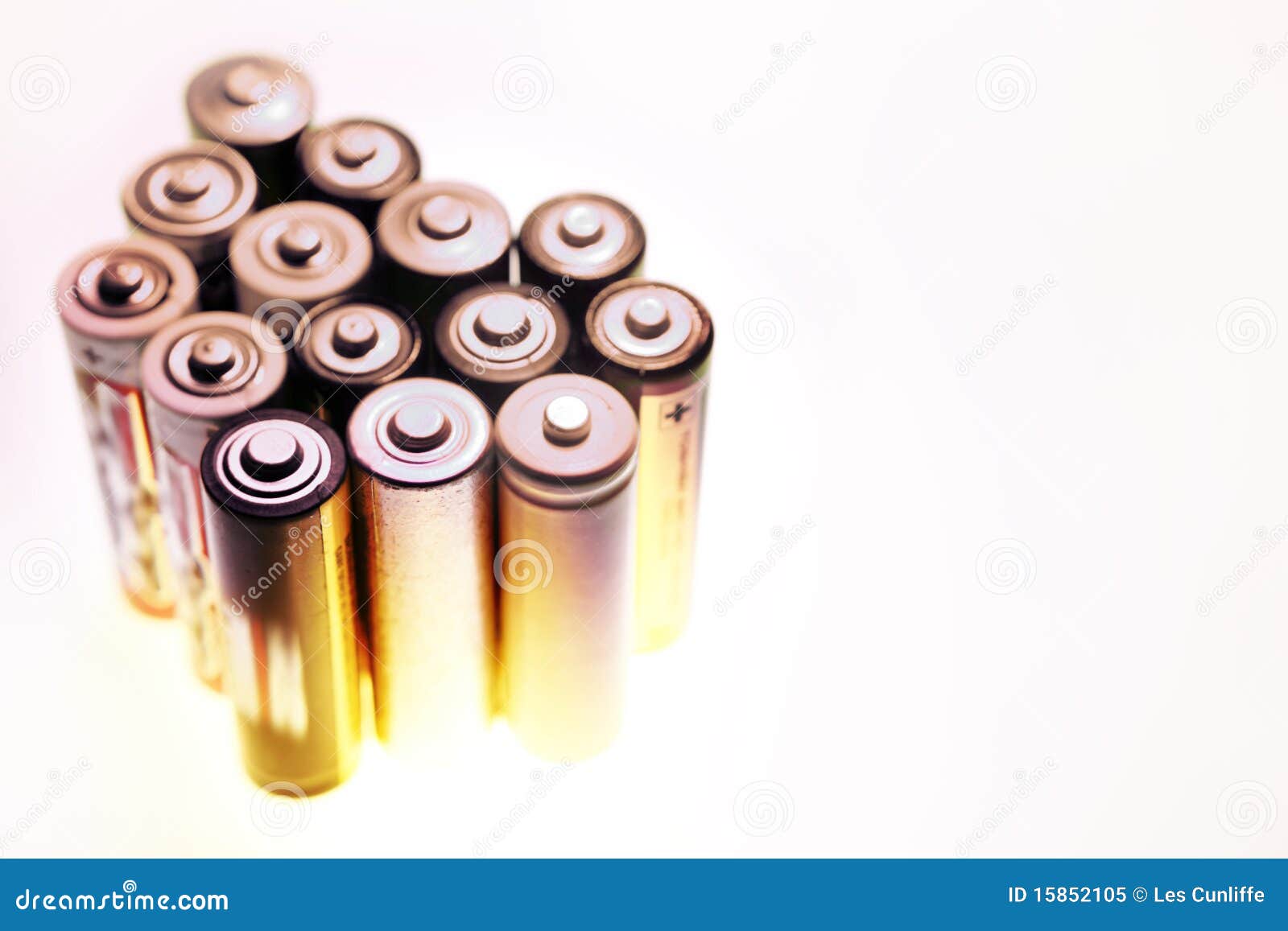 Batteries stock image. Image of current, electricity - 15852105