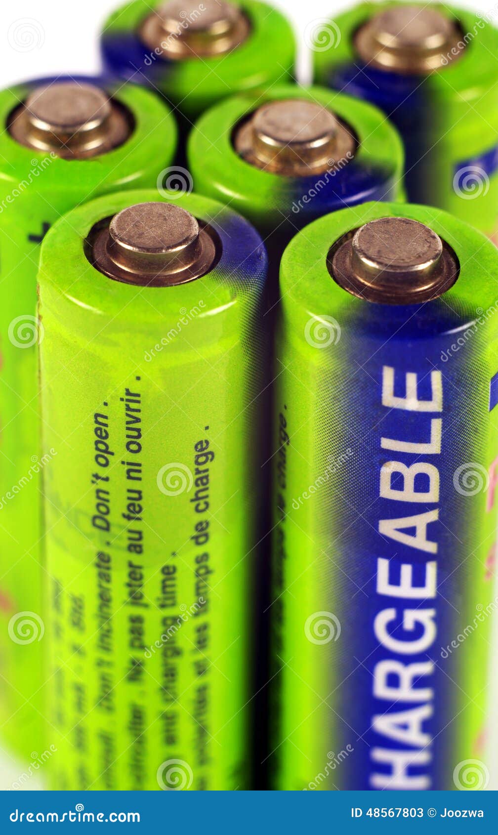 Batteries closeup stock image. Image of electronics, battery - 48567803