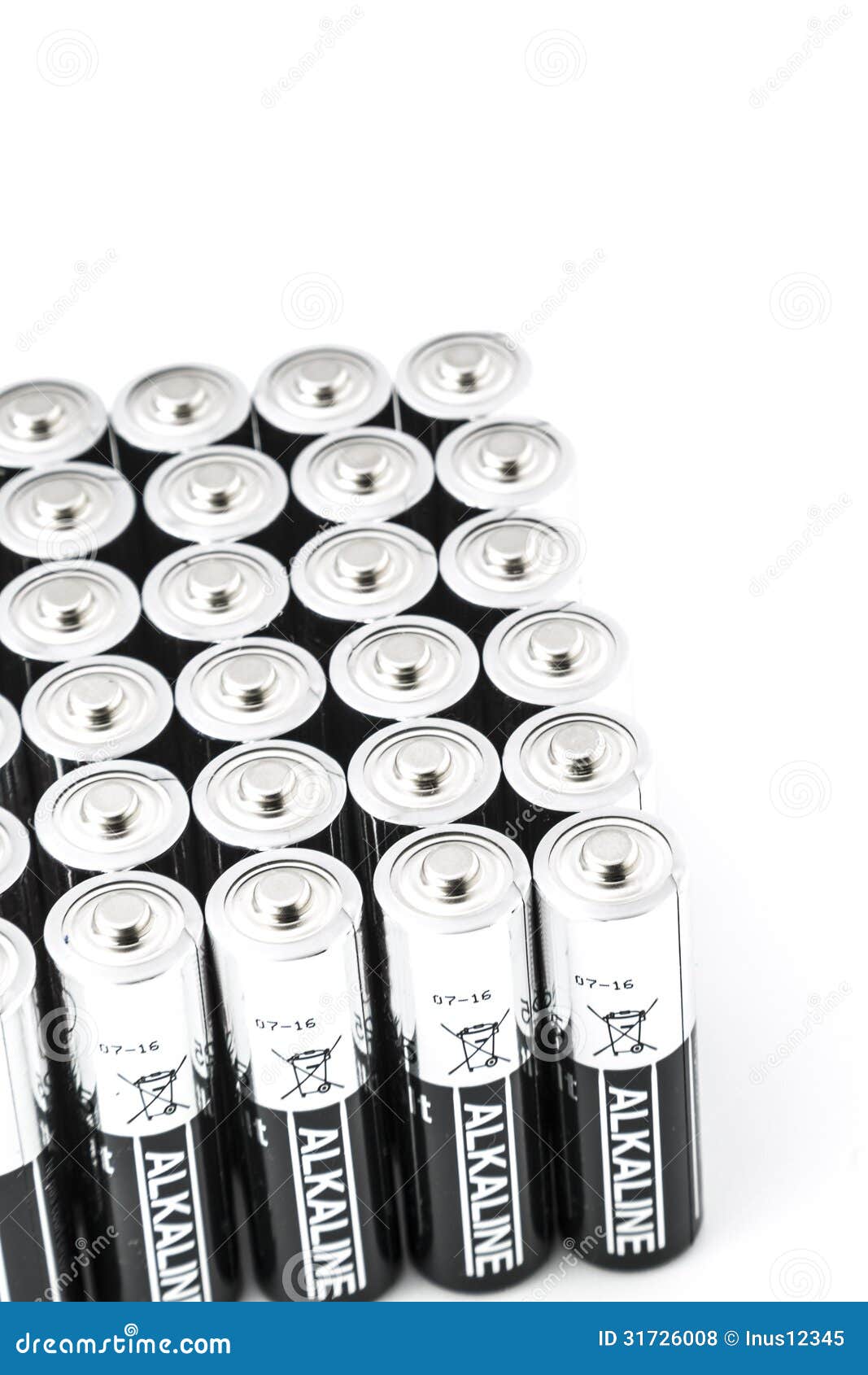 Batteries stock photo. Image of battery, technology, silver - 31726008