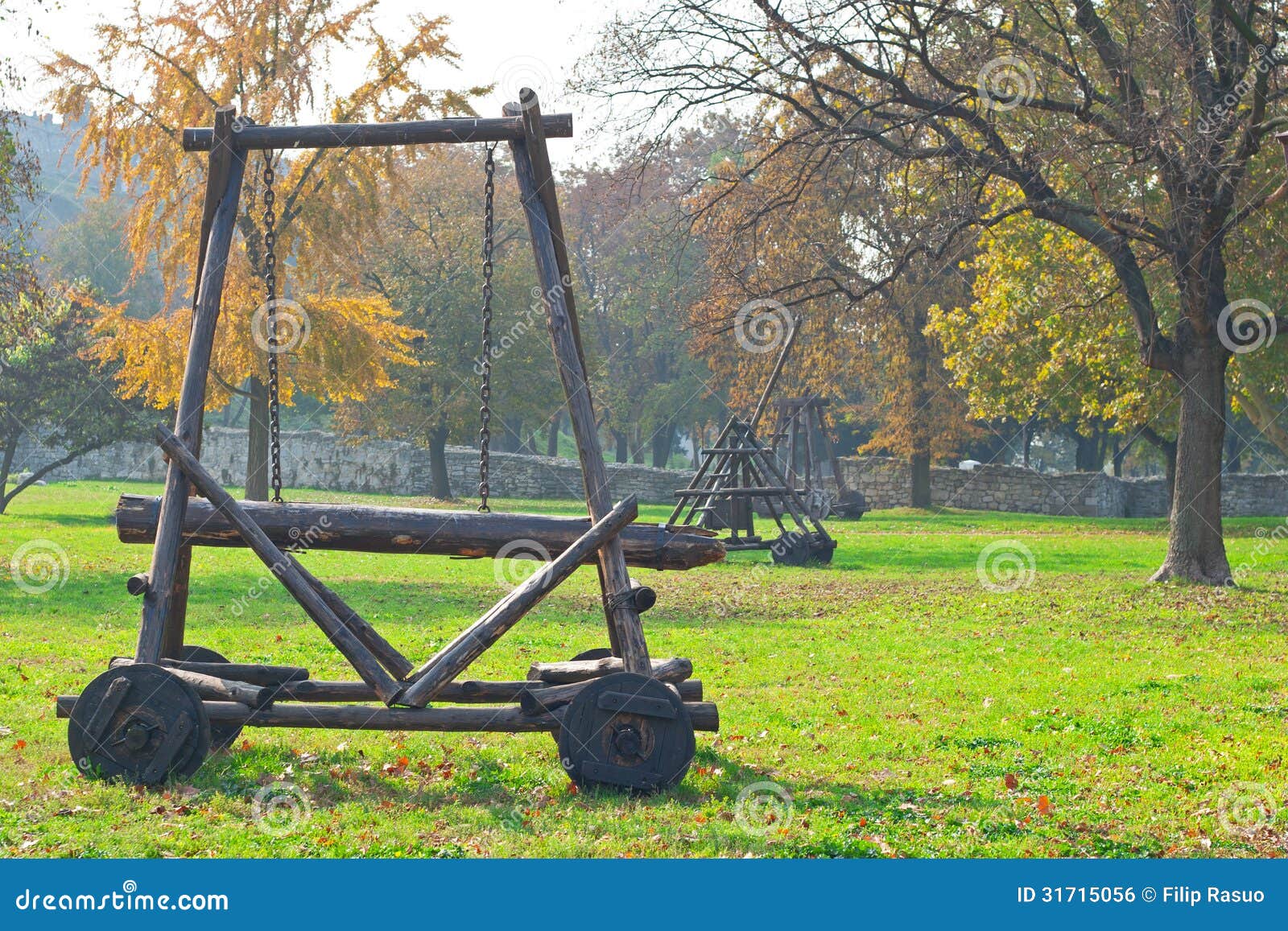Battering ram stock photo. Image of catapult, roma, outdoor - 31715056