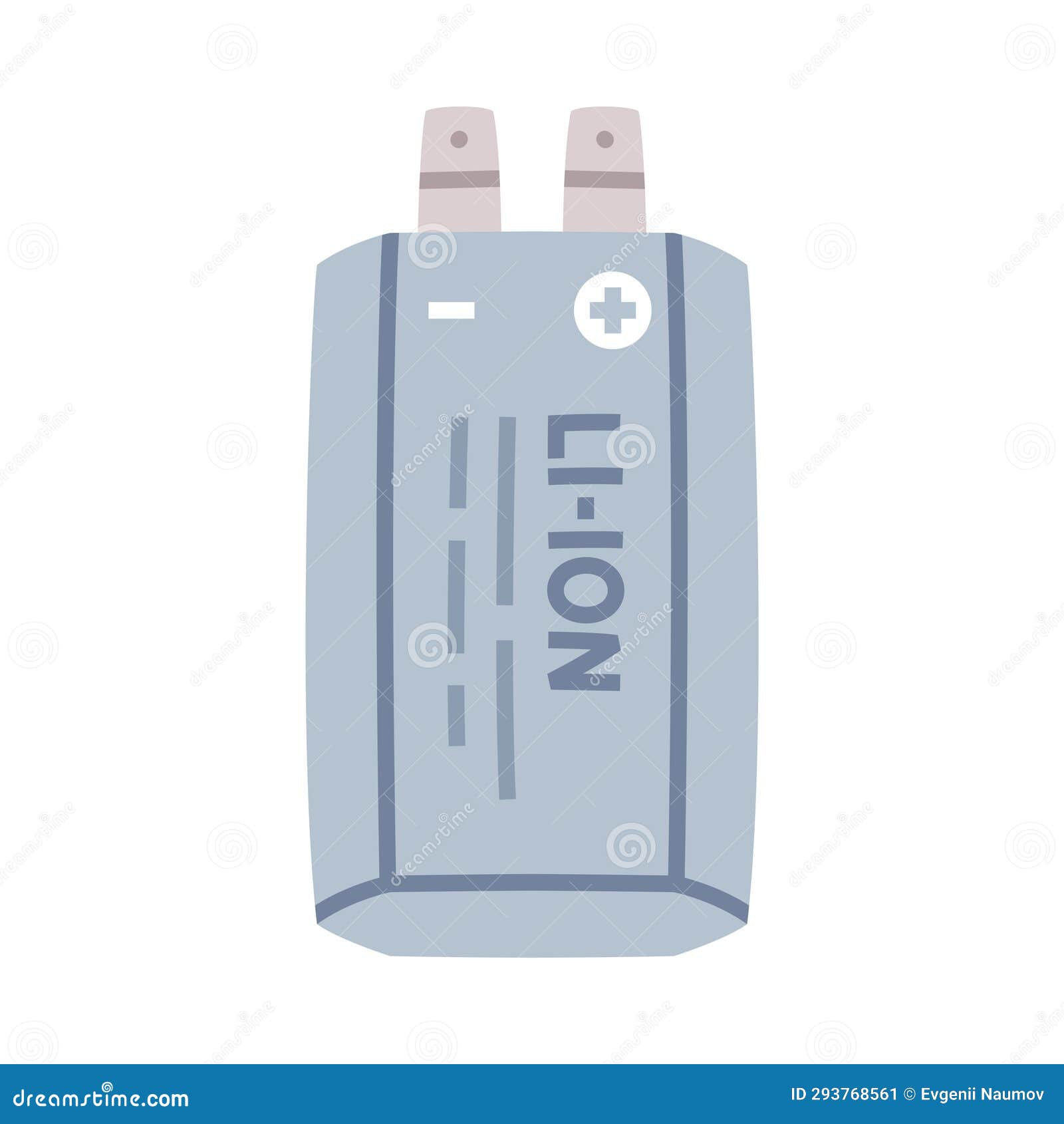 Battery Accumulator As Energy Storage Device Vector Illustration Stock ...