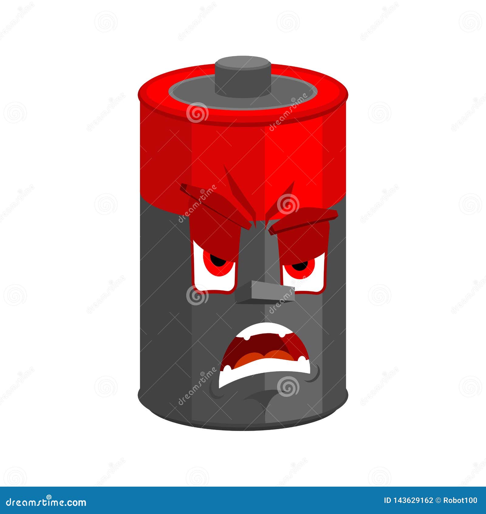 Isolated Ute Evil Ghost Cartoon Vector | CartoonDealer.com #254800506