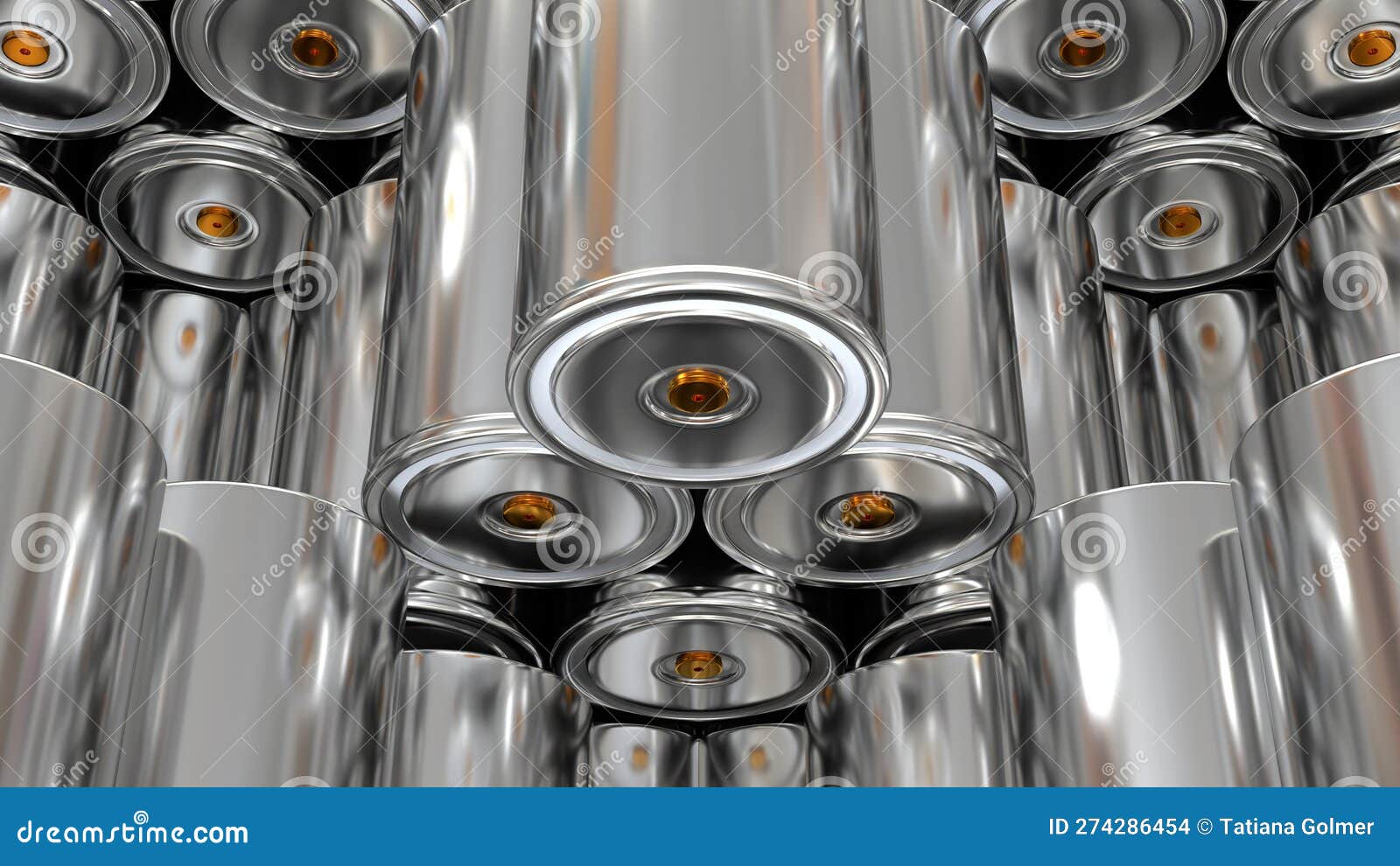 4680 Battery Array, High-capacity Accumulator Cell Modules, Tables Cell ...