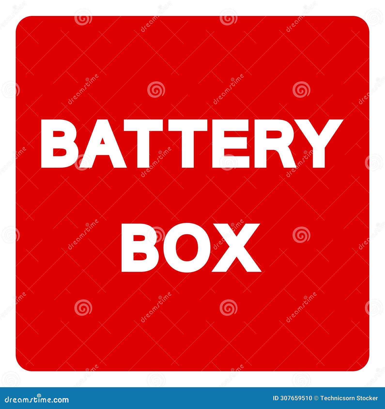 Battery Box Symbol Sign, Vector Illustration, Isolate on White ...